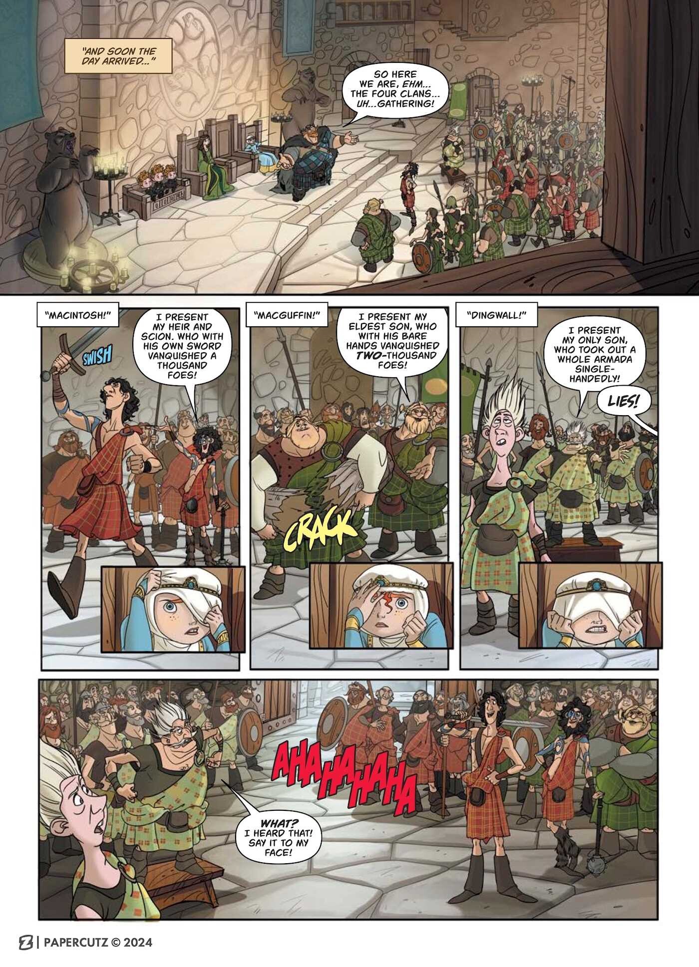 Disney Pixar Classic Graphic Novel: Brave | Book by The Disney Comics ...