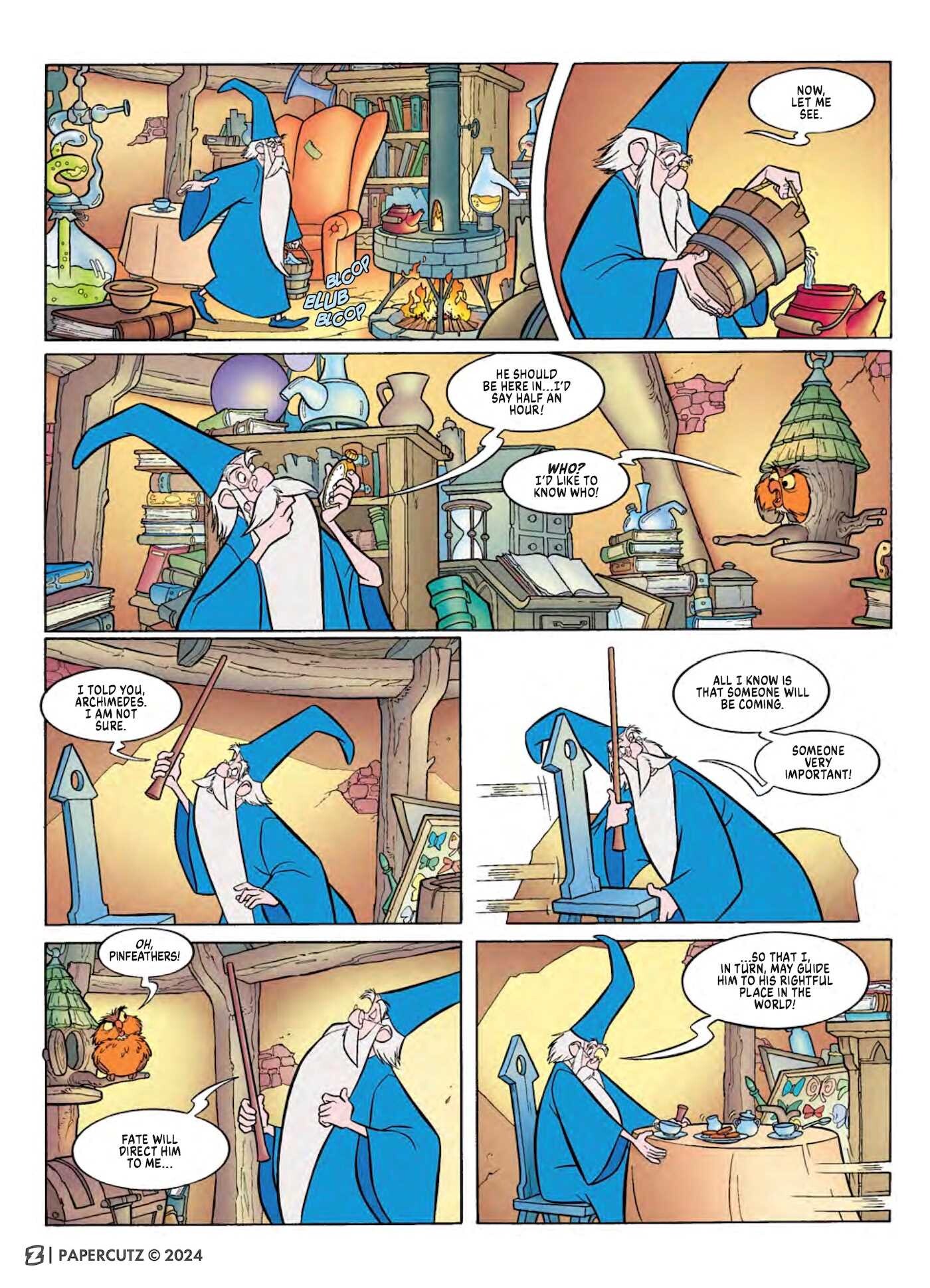 Disney Classic Graphic Novel: The Sword in the Stone | Book by The ...