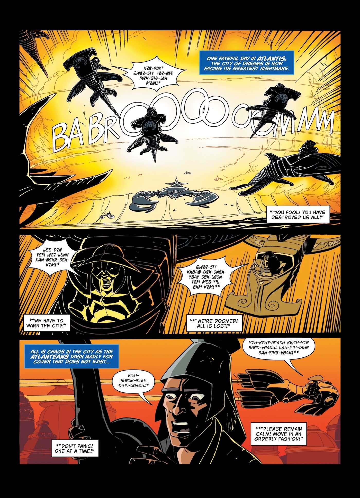 Disney Classic Graphic Novel: Atlantis | Book by Mike Mignola, Greg ...