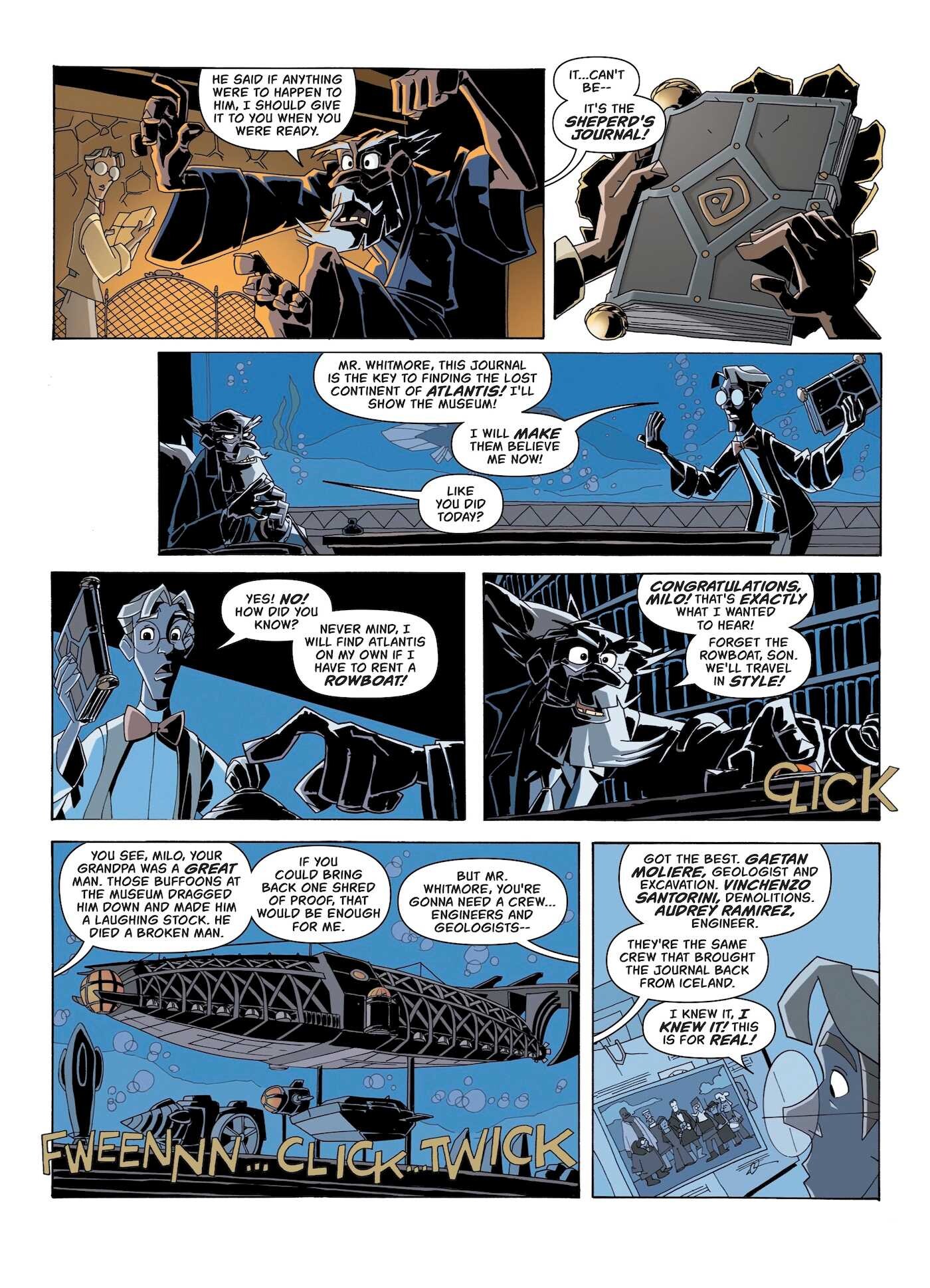 Disney Classic Graphic Novel: Atlantis | Book by Mike Mignola, Greg ...