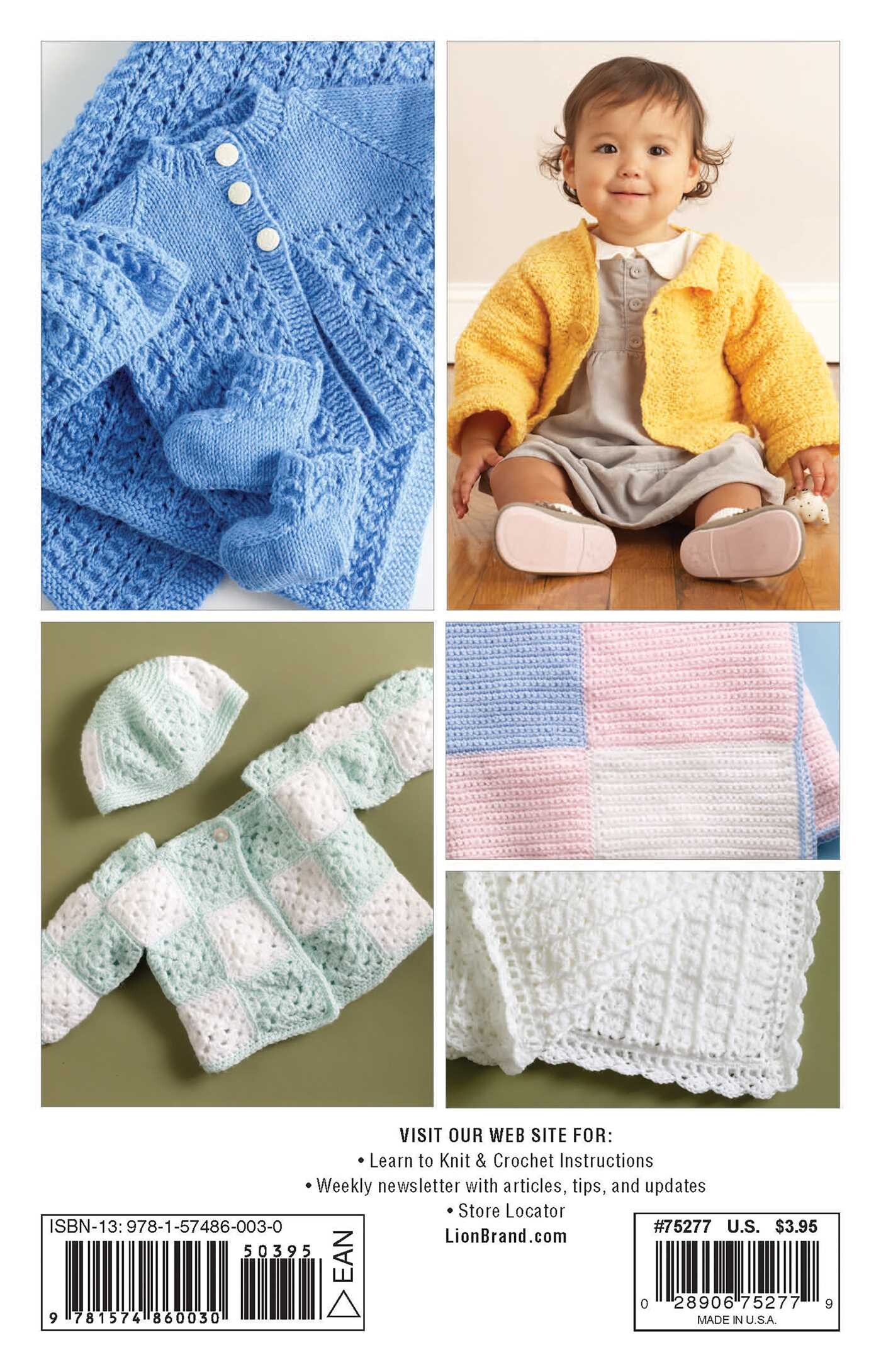 Small Comforts—4 Crochet & 2 Knit Designs Created with Lion Brand ...