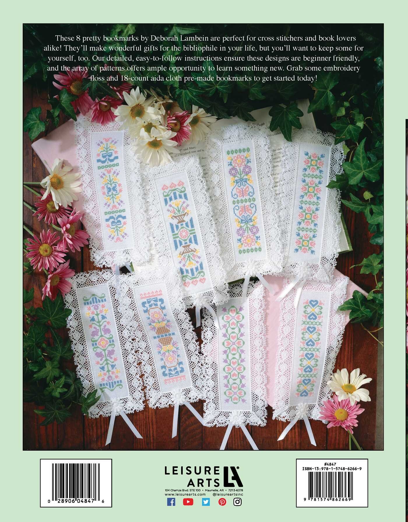 Cross Stitch Pretty Bookmarks | Book by Deborah A. Lambein | Official ...