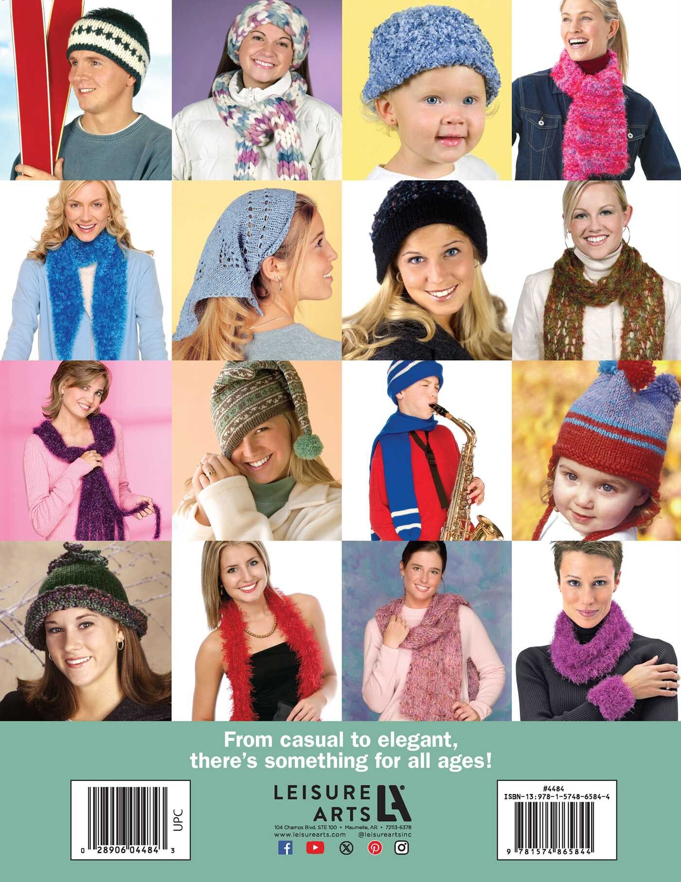 Big Book of Knit Hats & Scarves for Everyone | Book by Leisure Arts ...