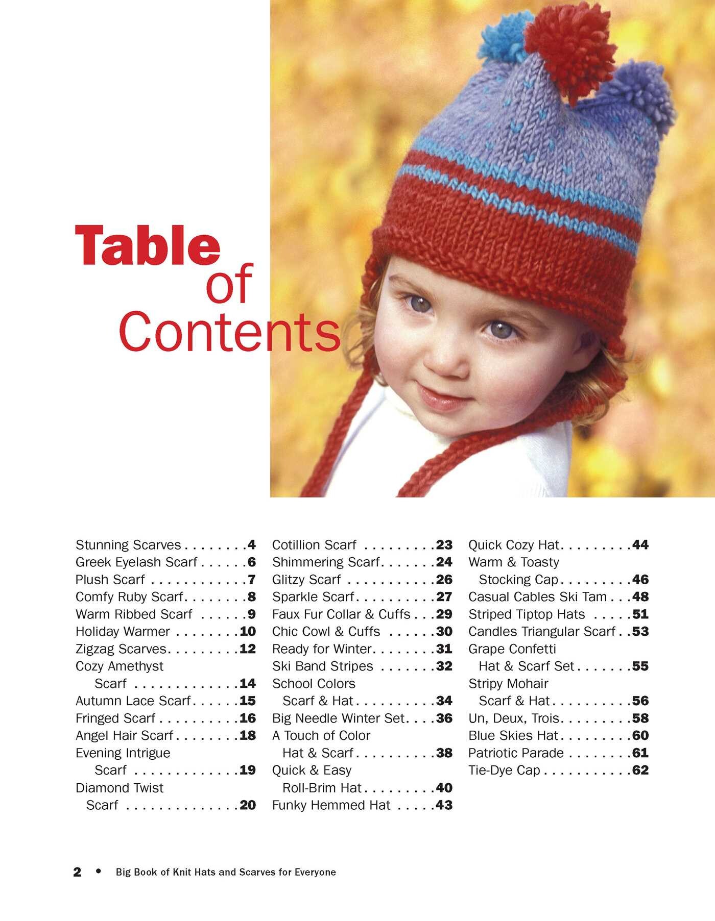Big Book of Knit Hats & Scarves for Everyone | Book by Leisure Arts ...