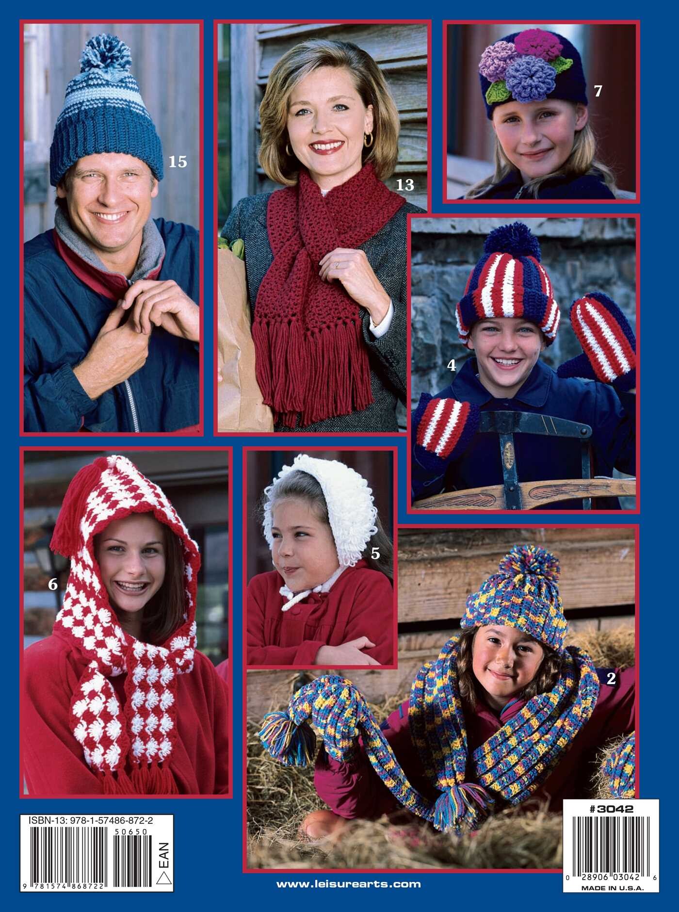 Chase the Chill—Crocheted Hats, Scarves, and Mittens for the Family; 16 ...