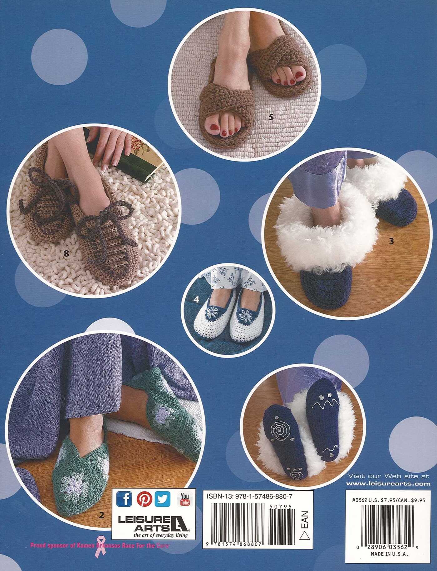 Cozy Crocheted Slippers | Book by Carole Rutter Tippett | Official ...
