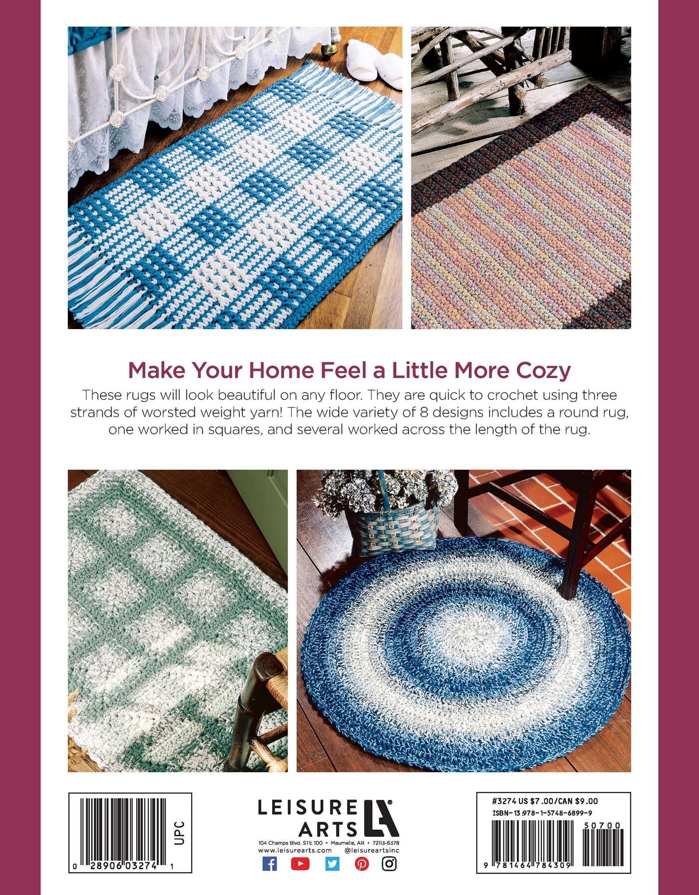 Easy Rugs to Crochet | Book by Anne Halliday | Official Publisher Page ...
