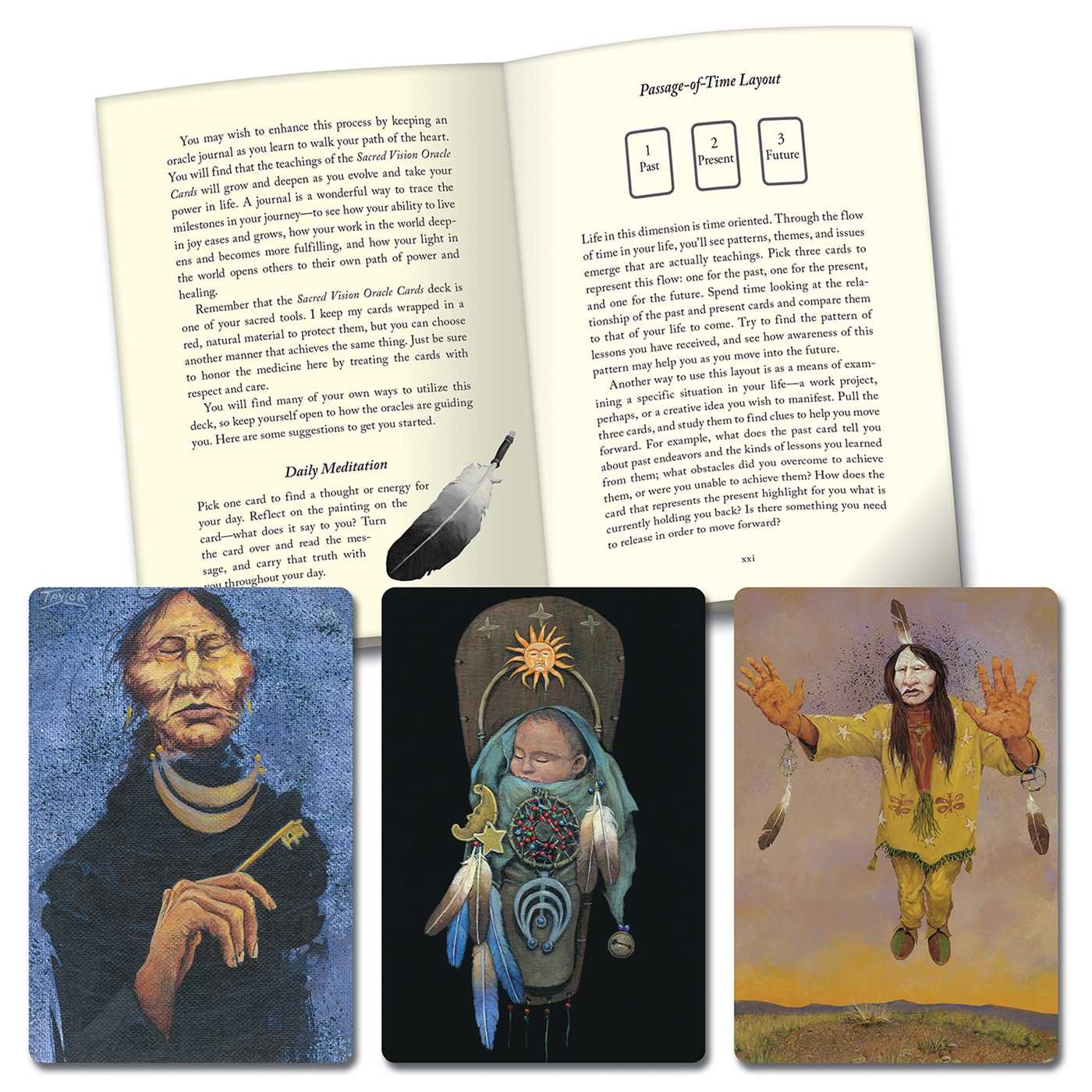 Sacred Vision Oracle Cards | Book by Lynn V. Andrews, Robert Taylor ...