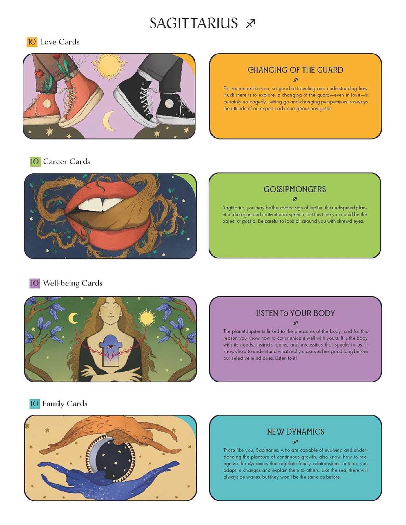 Sagittarius Pocket Zodiac Cards - Book Summary & Video | Official ...