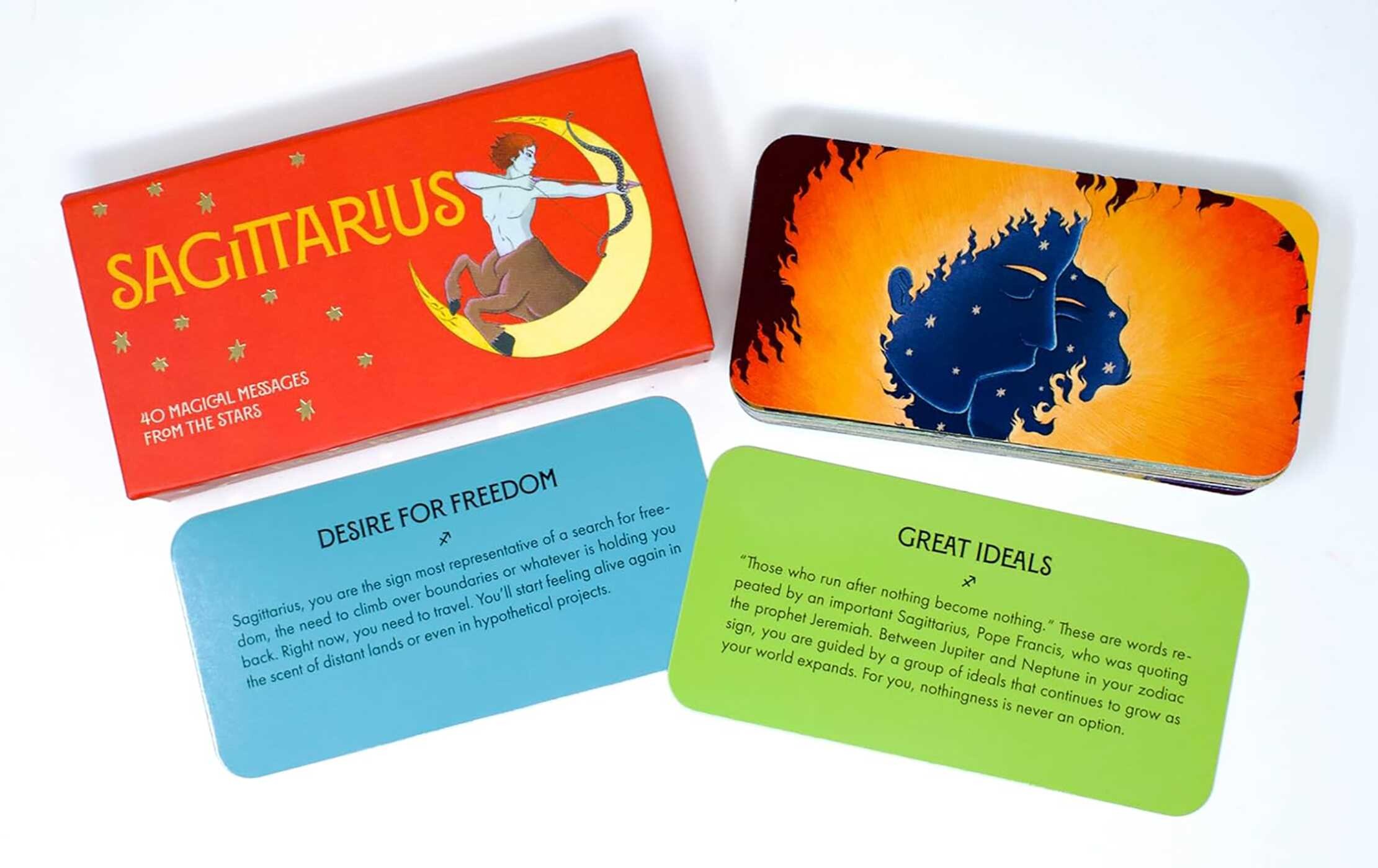 Sagittarius Pocket Zodiac Cards - Book Summary & Video | Official ...