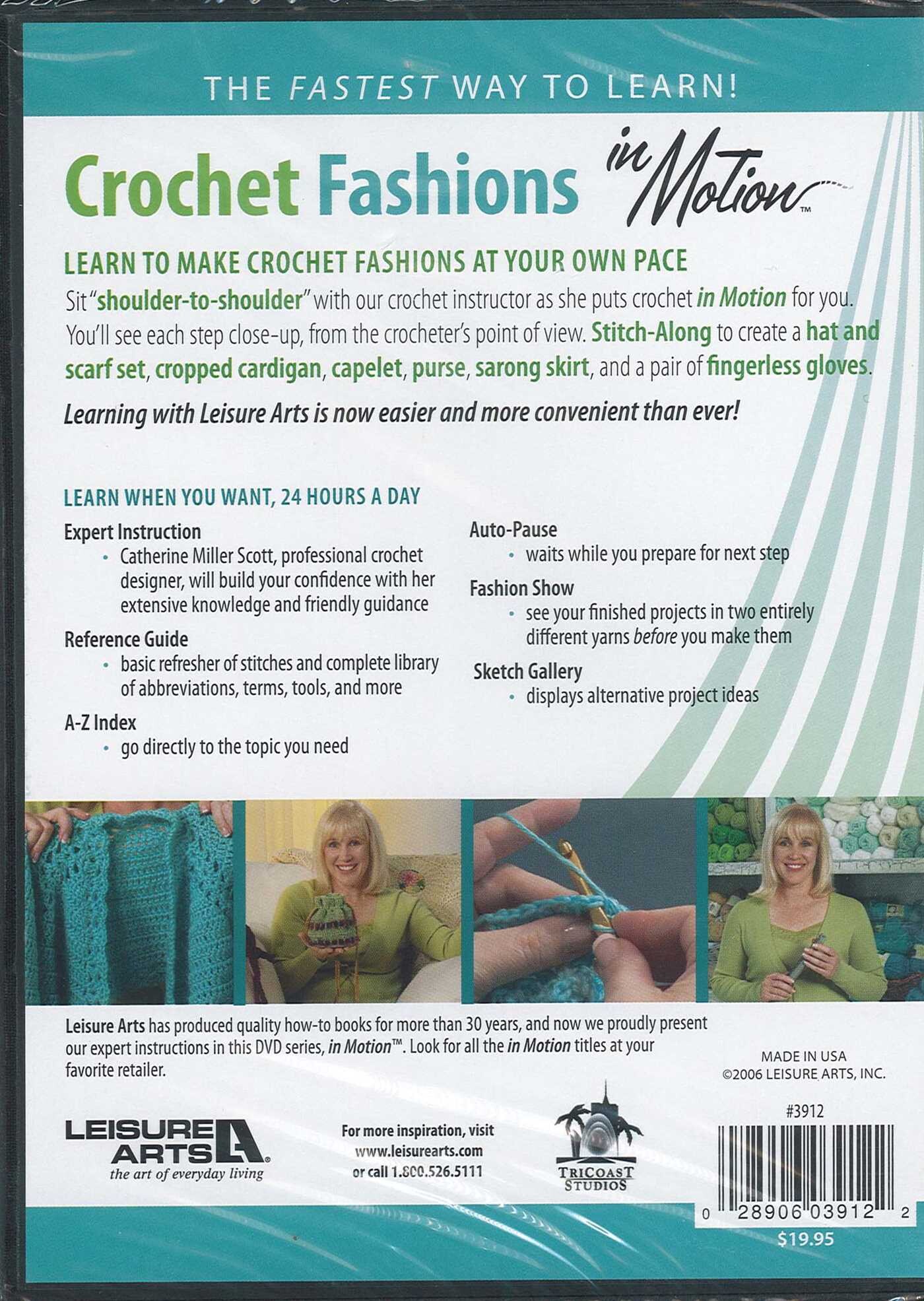 Crochet Fashions in Motion - Book Summary & Video | Official Publisher ...