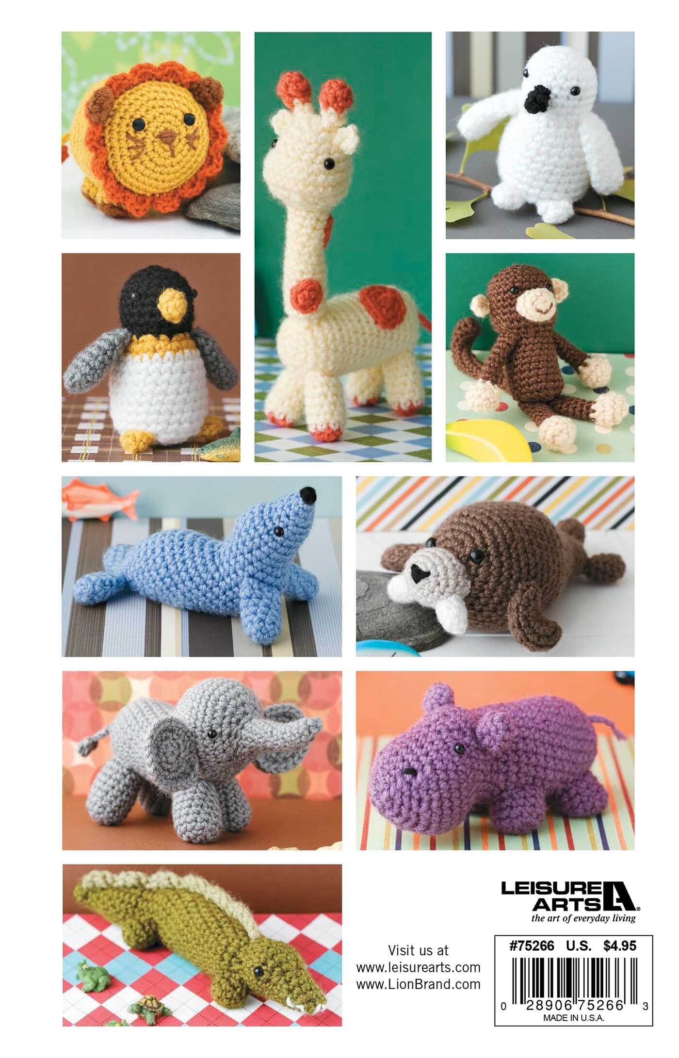 Vanna's Easy Crochet Critters | Book by Leisure Arts | Official ...