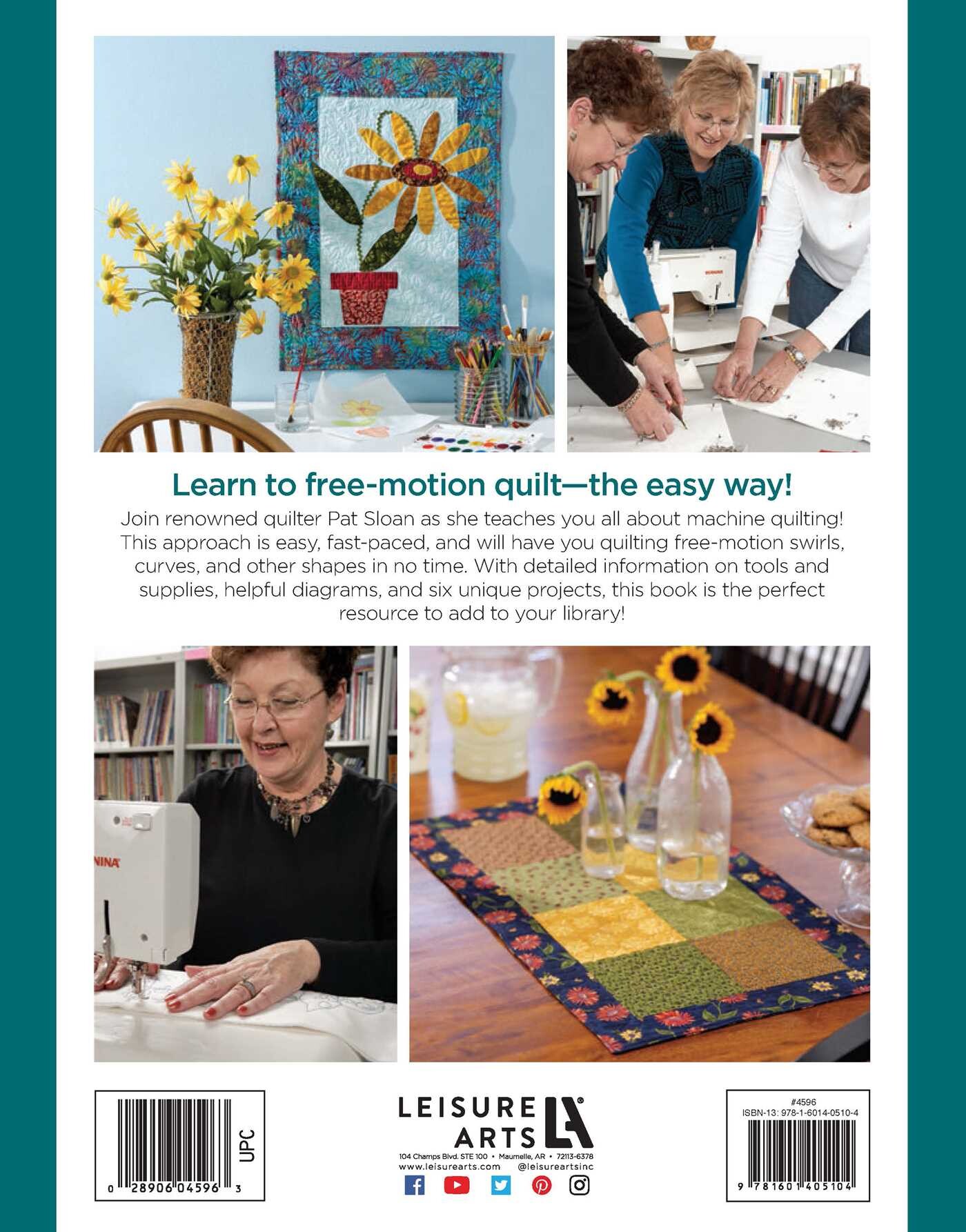 Learn to Machine Quilt with Pat Sloan | Book by Pat Sloan | Official ...