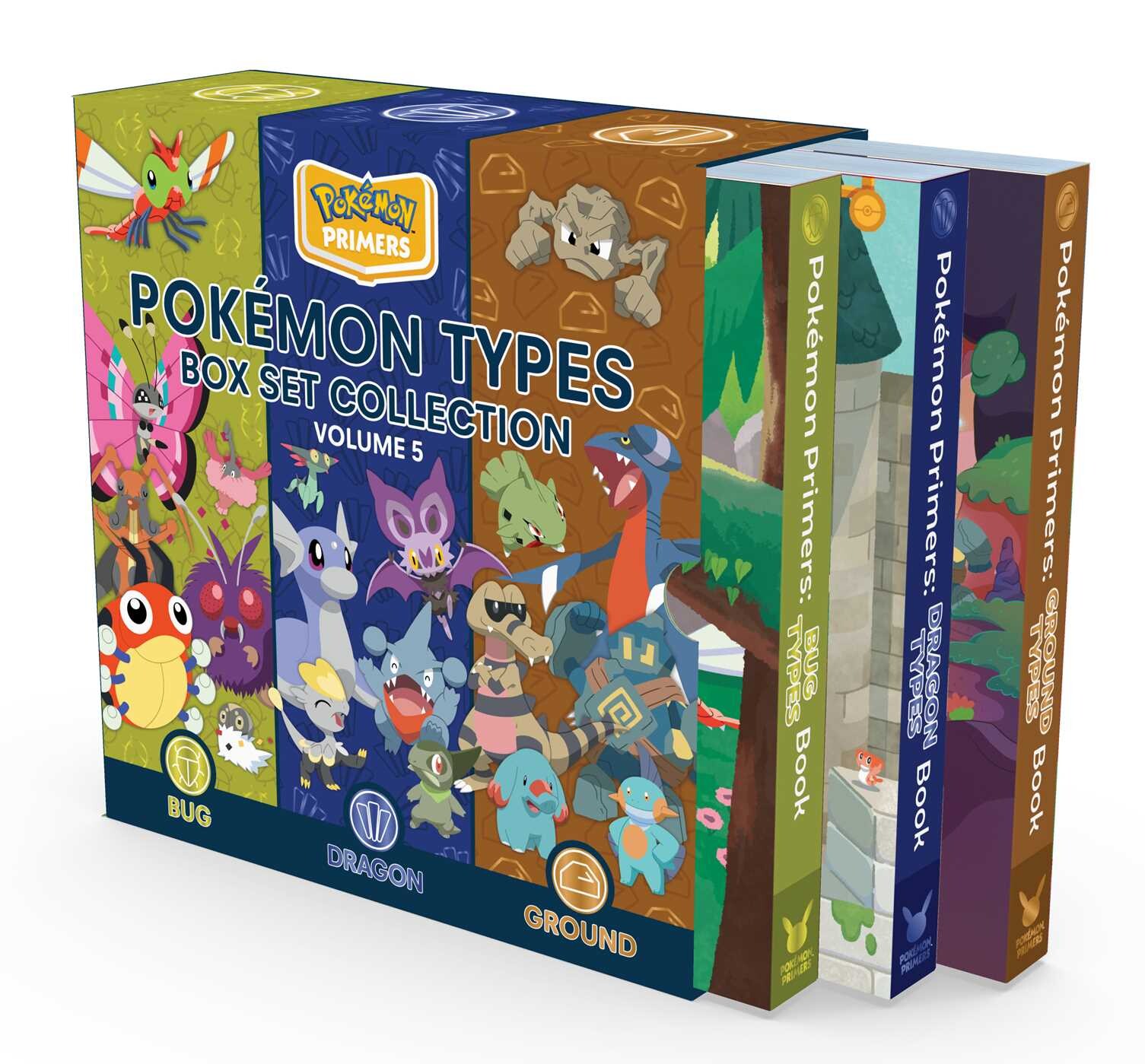 Pokémon Primers Type Box Set Collection, Volume 5 | Book by Pikachu ...