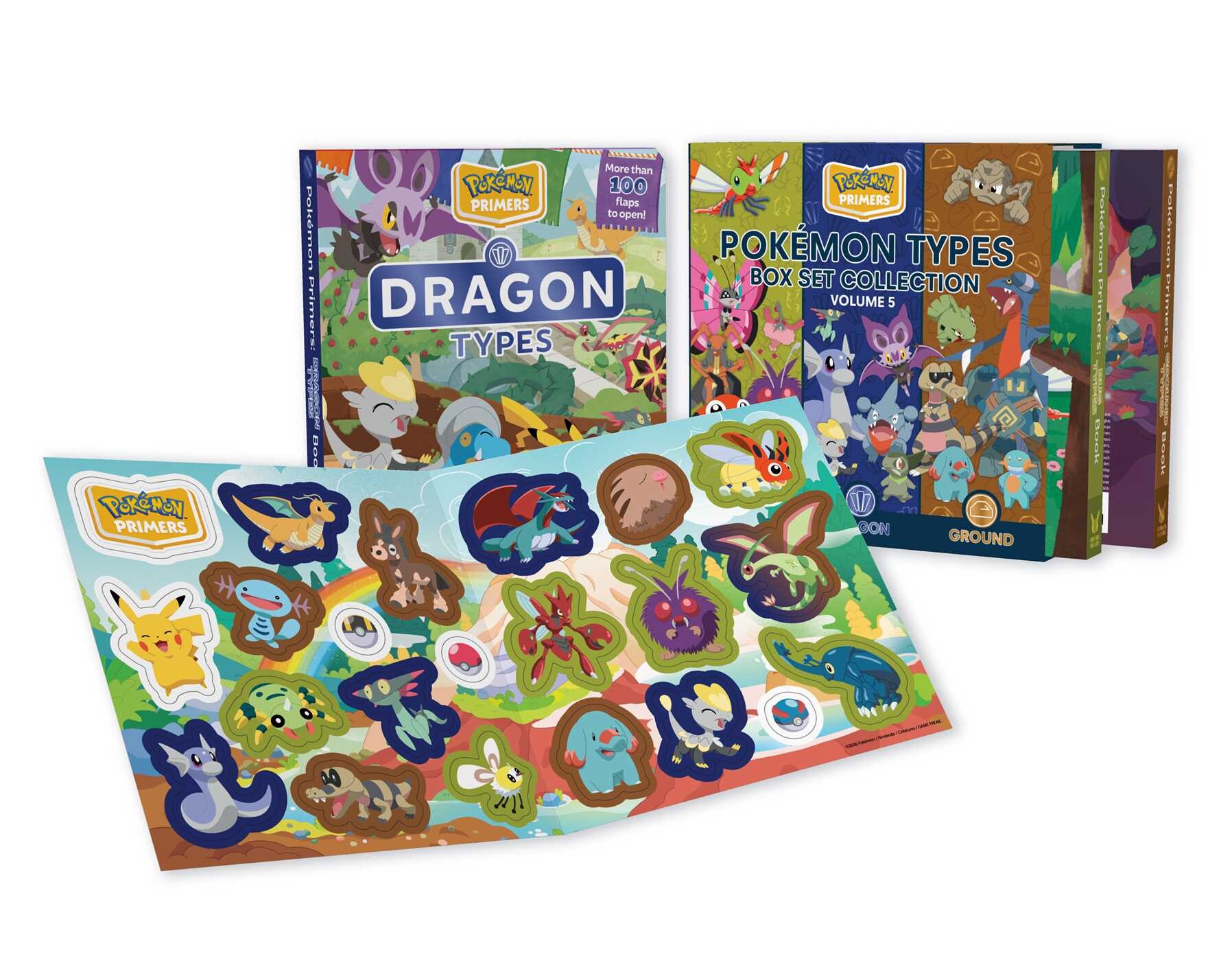 Pokémon Primers Type Box Set Collection, Volume 5 | Book by Pikachu ...