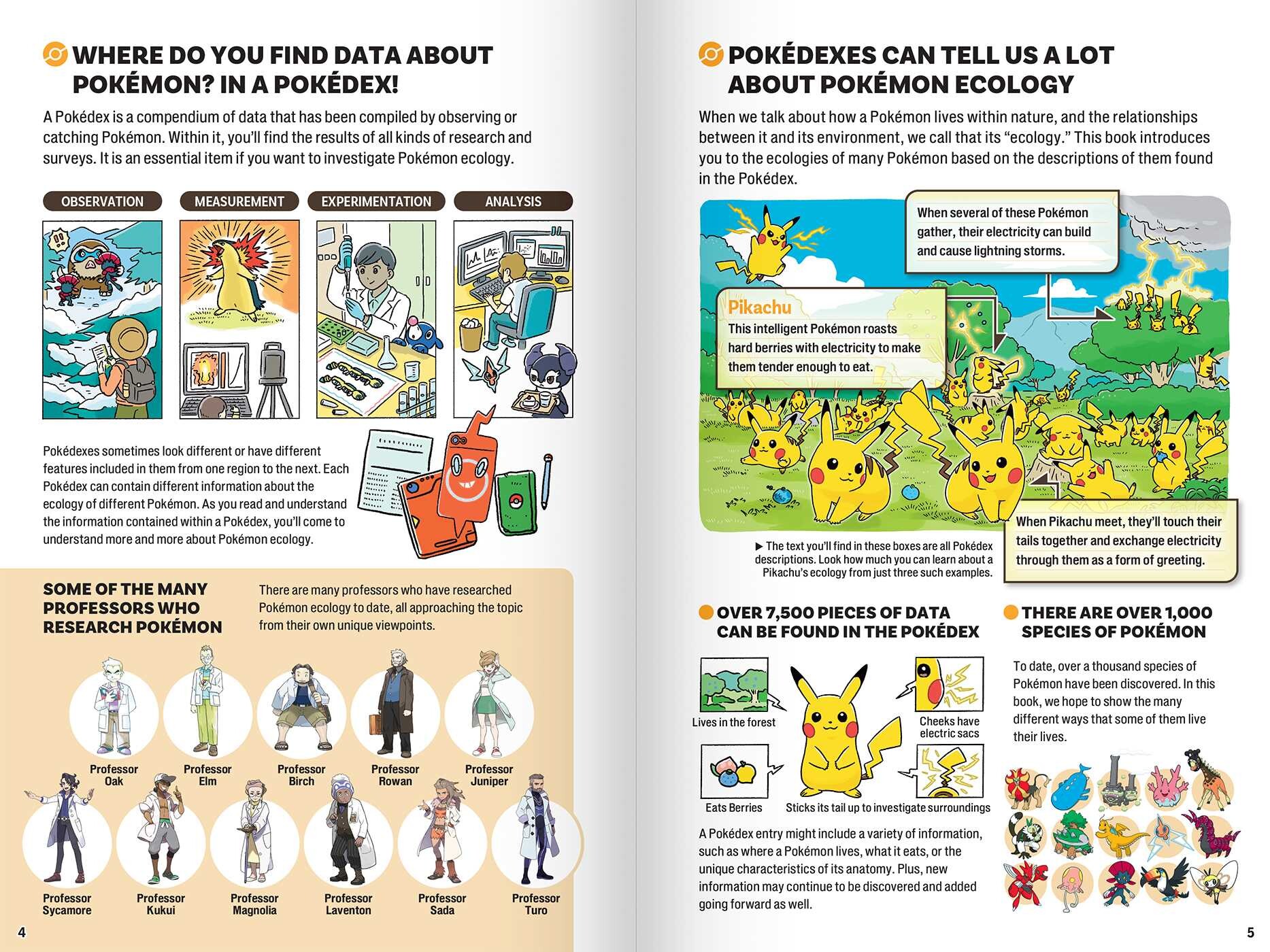 Pokécology An Illustrated Guide to Pokémon Ecology | Book by Pikachu ...