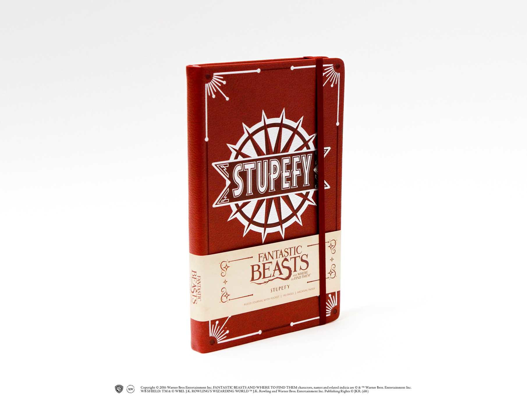 Fantastic Beasts and Where to Find Them: Stupefy Hardcover Ruled ...