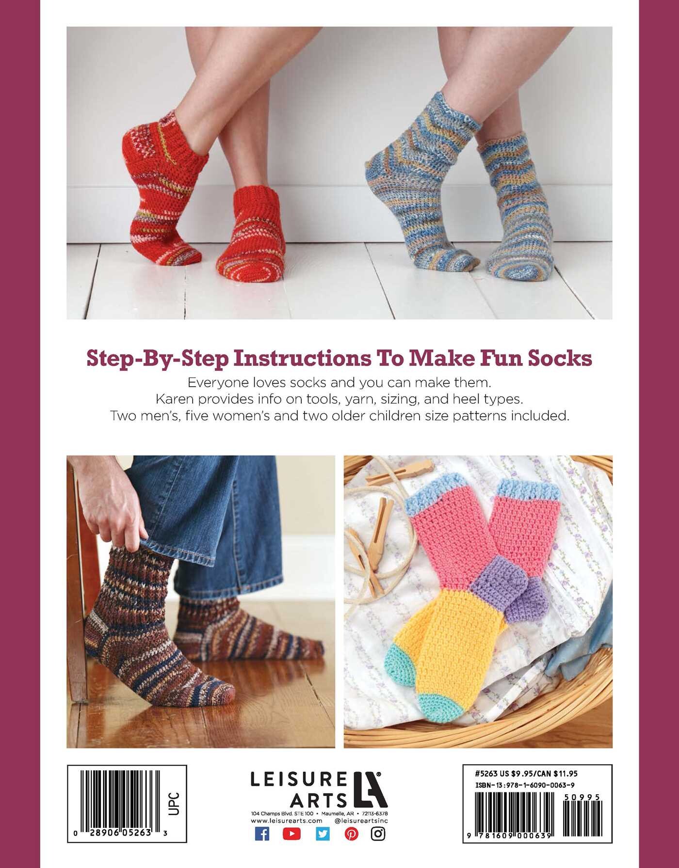 I Can't Believe I'm Crocheting Socks | Book by Karen Whooley | Official ...