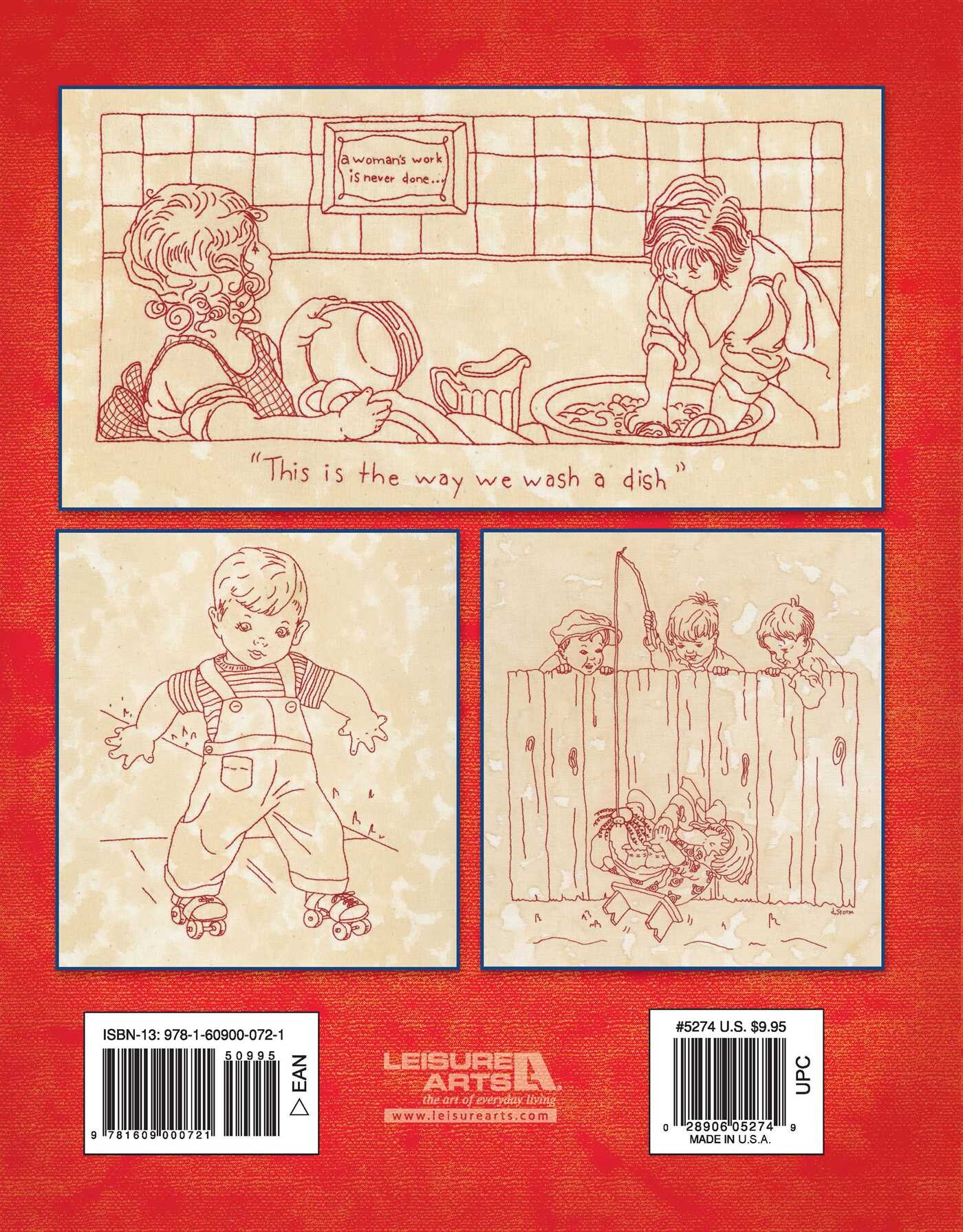 Work & Play, Redwork Through the Day | Book by Delores Storm | Official ...