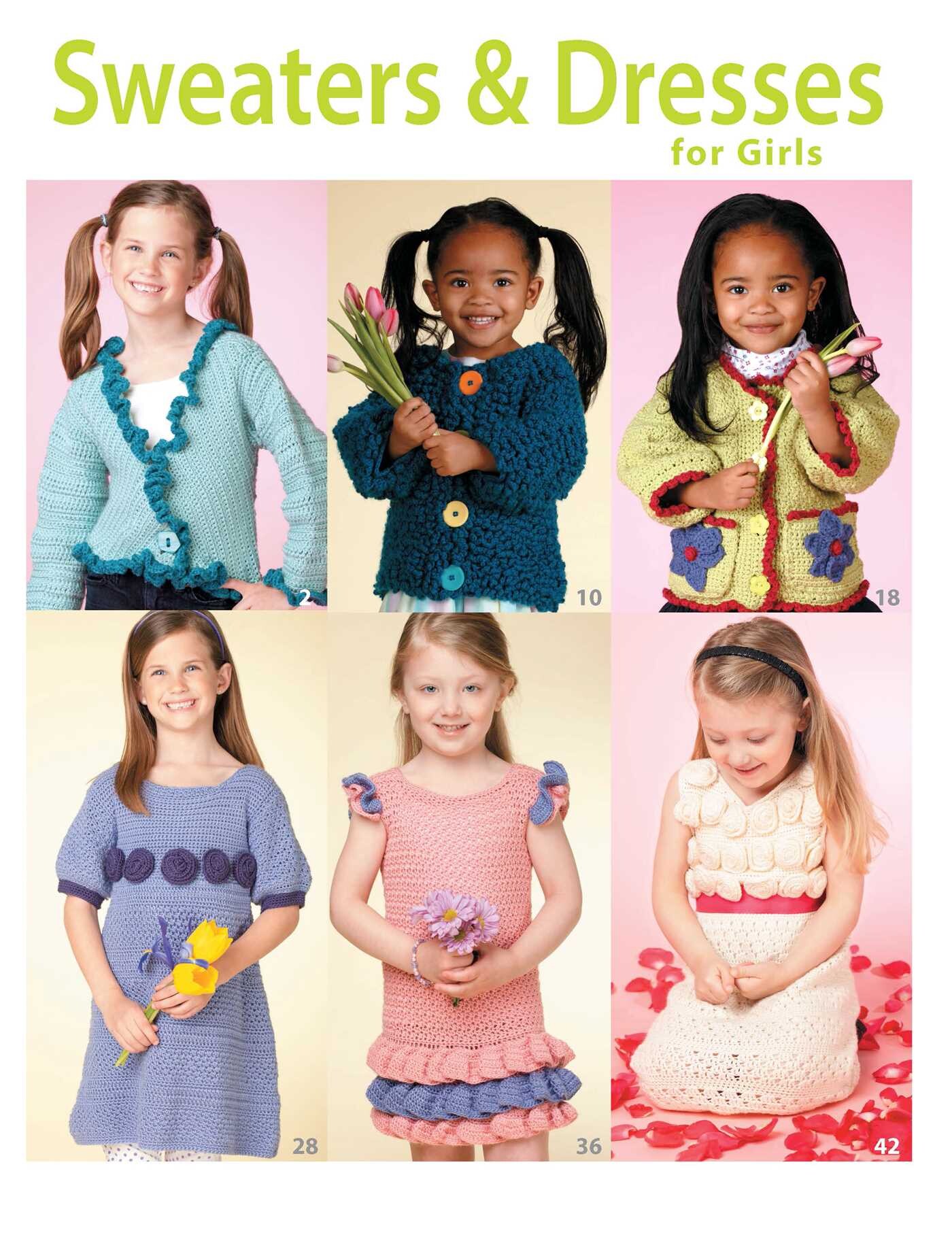 Crochet Sweaters & Dresses for Girls | Book by Patty Davis | Official ...