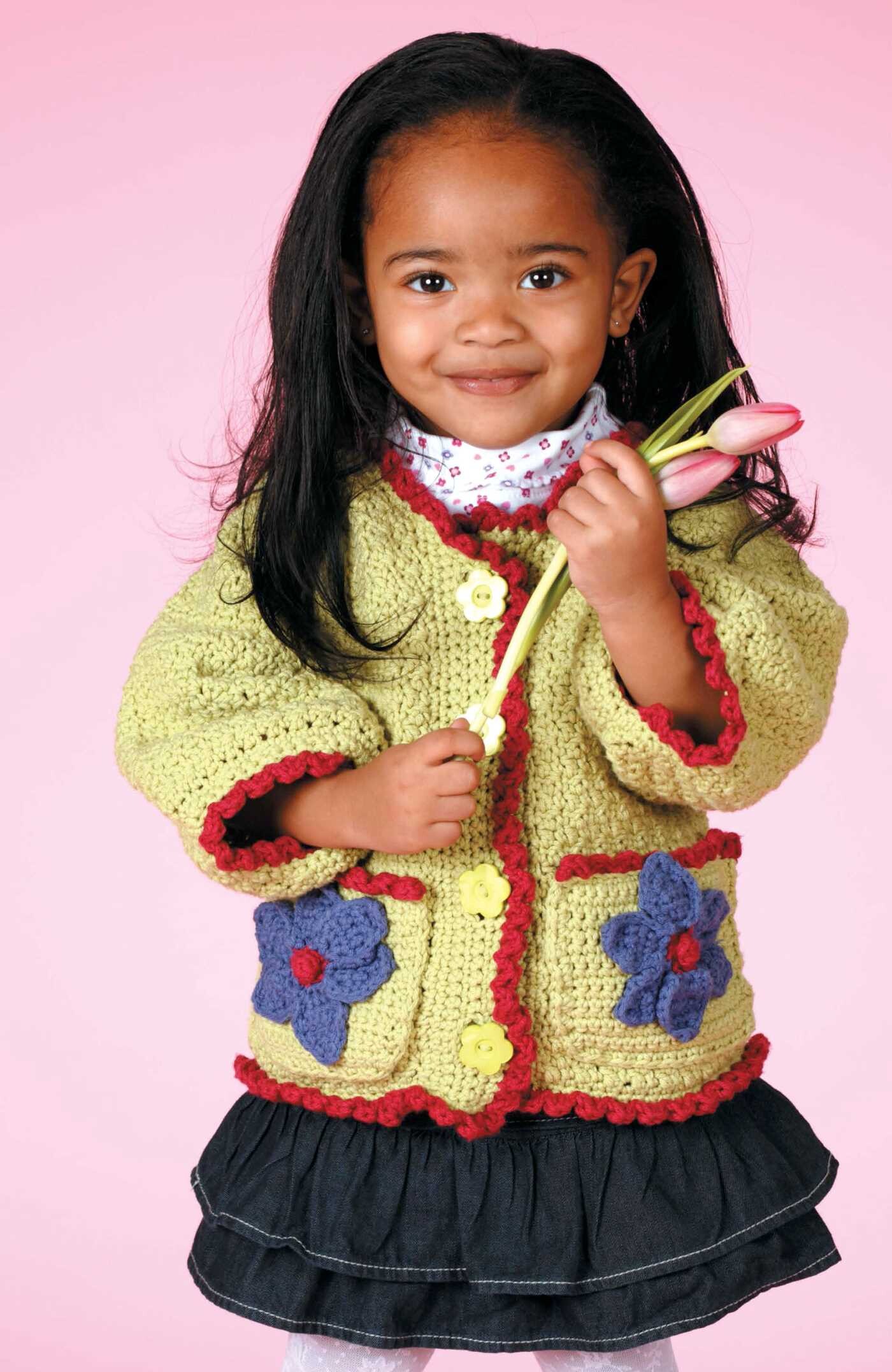 Crochet Sweaters & Dresses for Girls | Book by Patty Davis | Official ...