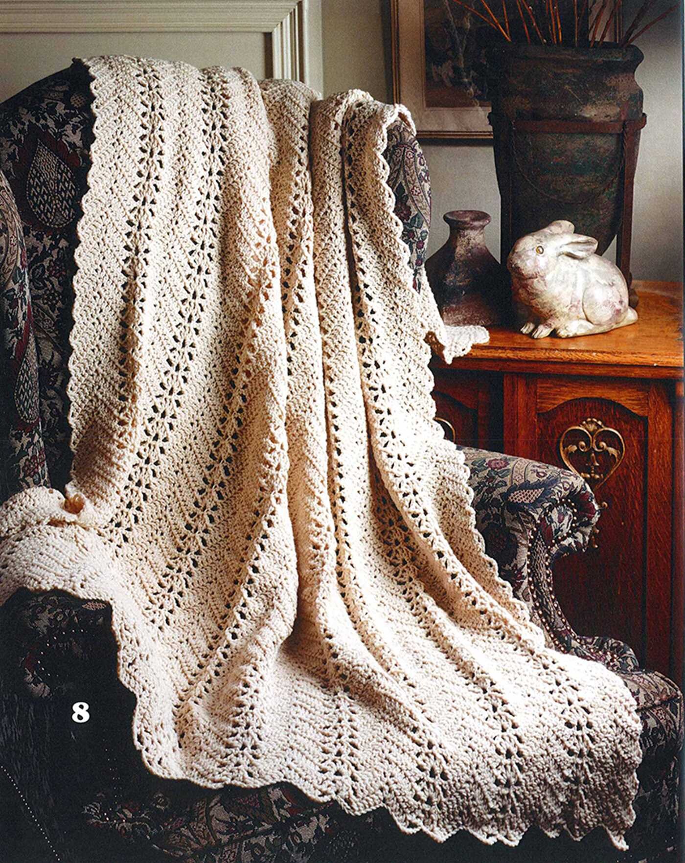 Rippling Effects— 16 Afghan Designs to Add to Your Home Decor | Book by ...