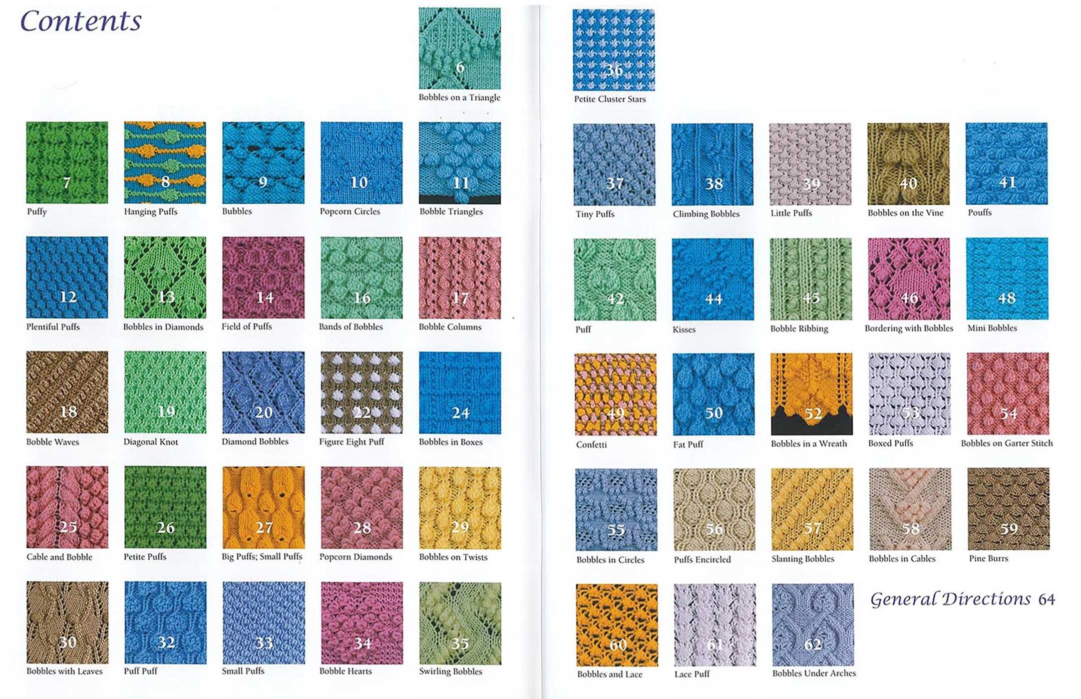 50 Fabulous Knit Bobbles, Popcorns and Puffs | Book by Rita Weiss ...