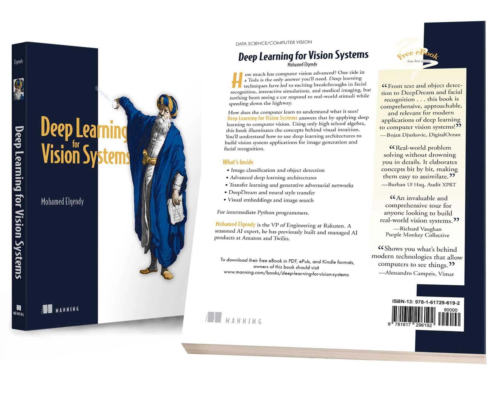 Deep Learning for Vision Systems | Book by Mohamed Elgendy | Official ...
