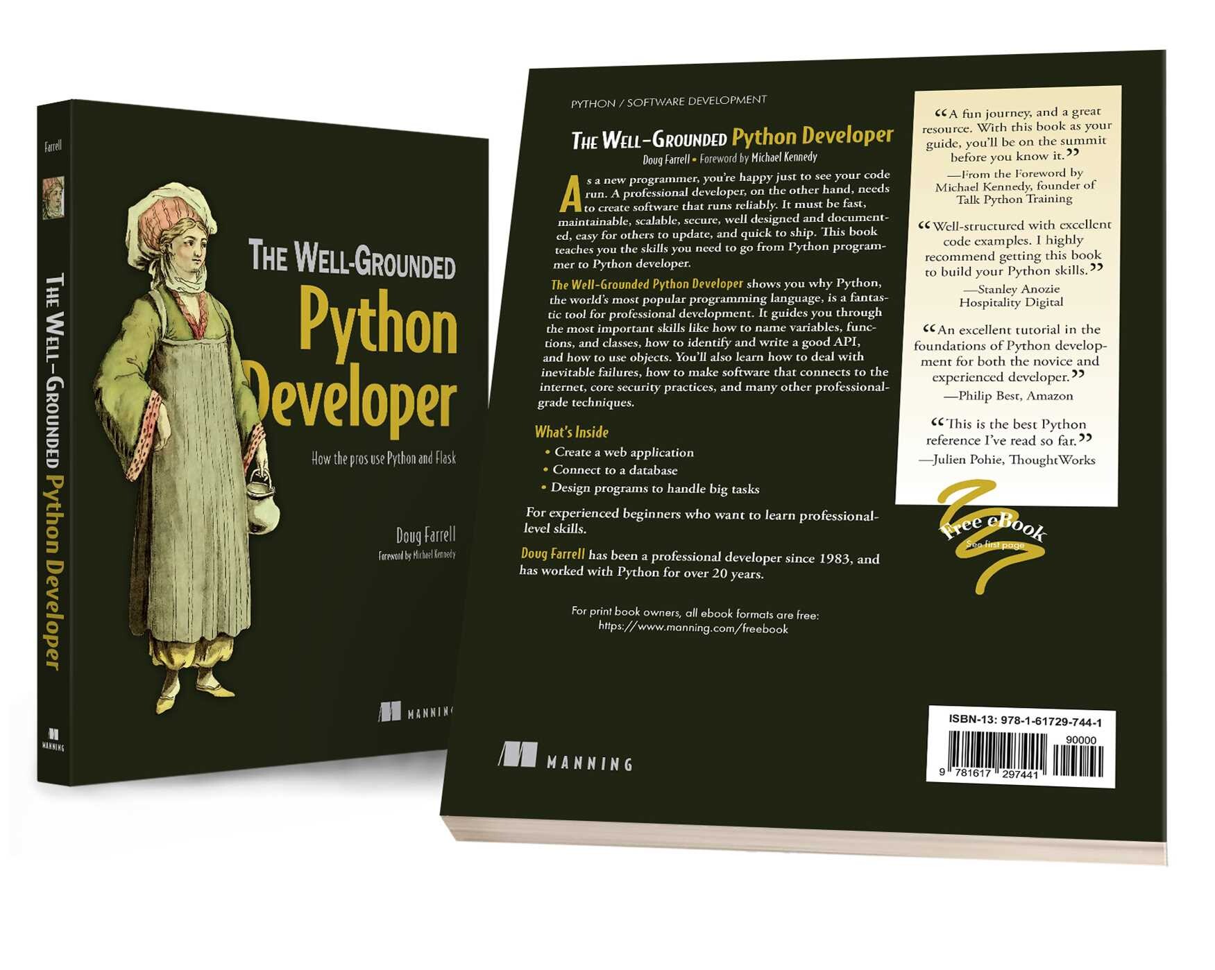 The Well-Grounded Python Developer eBook by Doug Farrell | Official ...