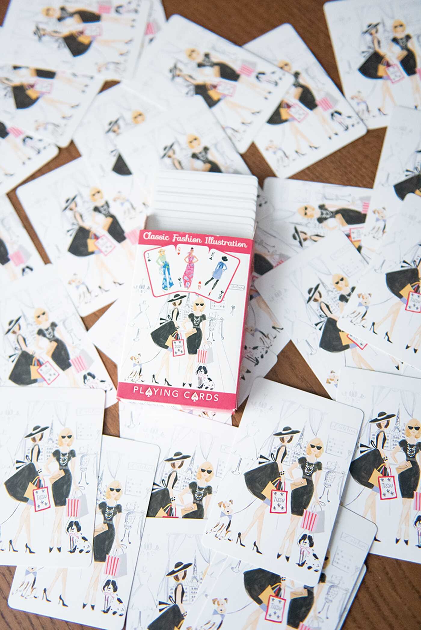 Classic Fashion Illustration Playing Cards - Book Summary & Video ...