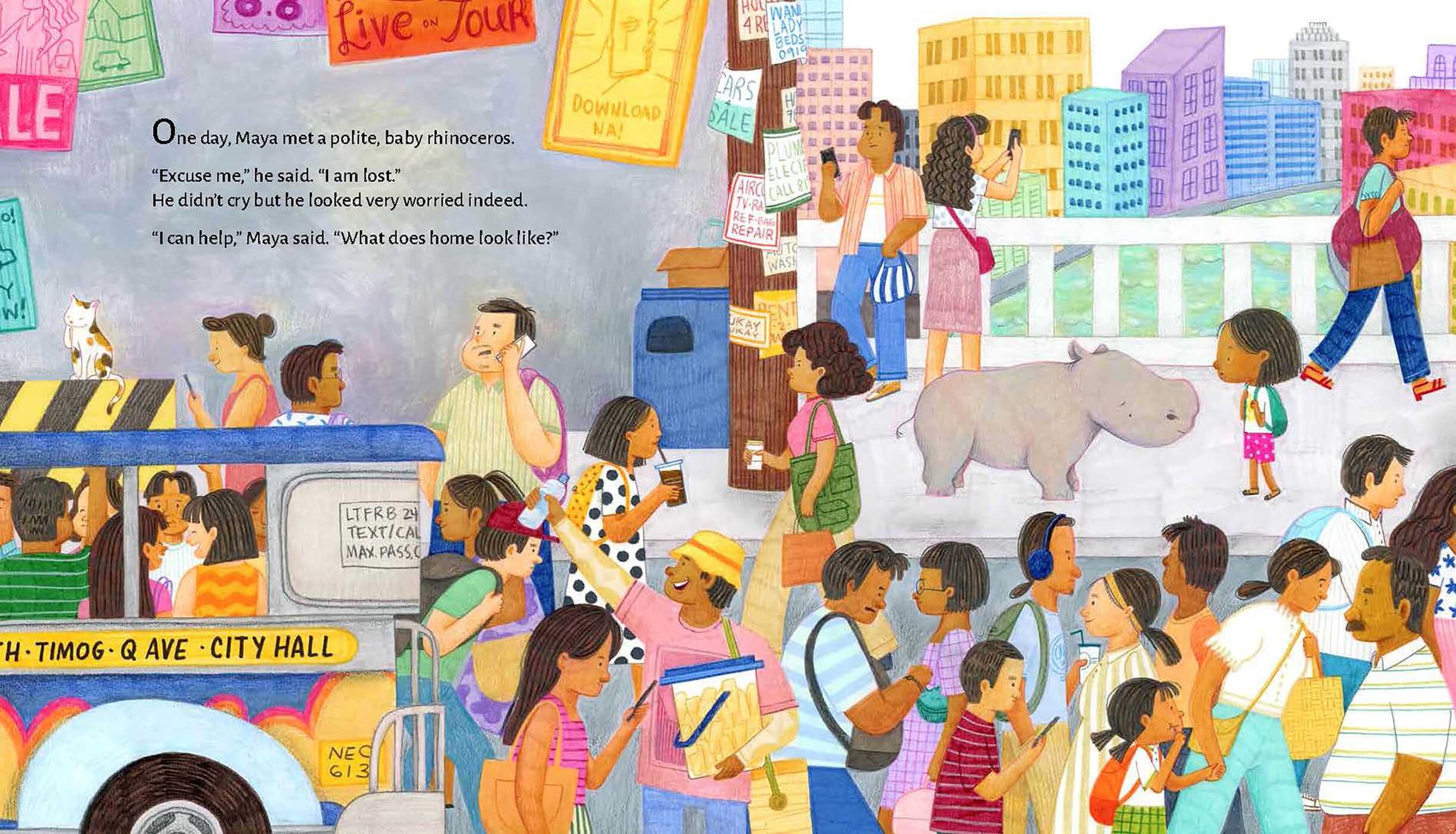 Little Rhino Lost | Book by Candy Gourlay, Jamie Bauza | Official ...