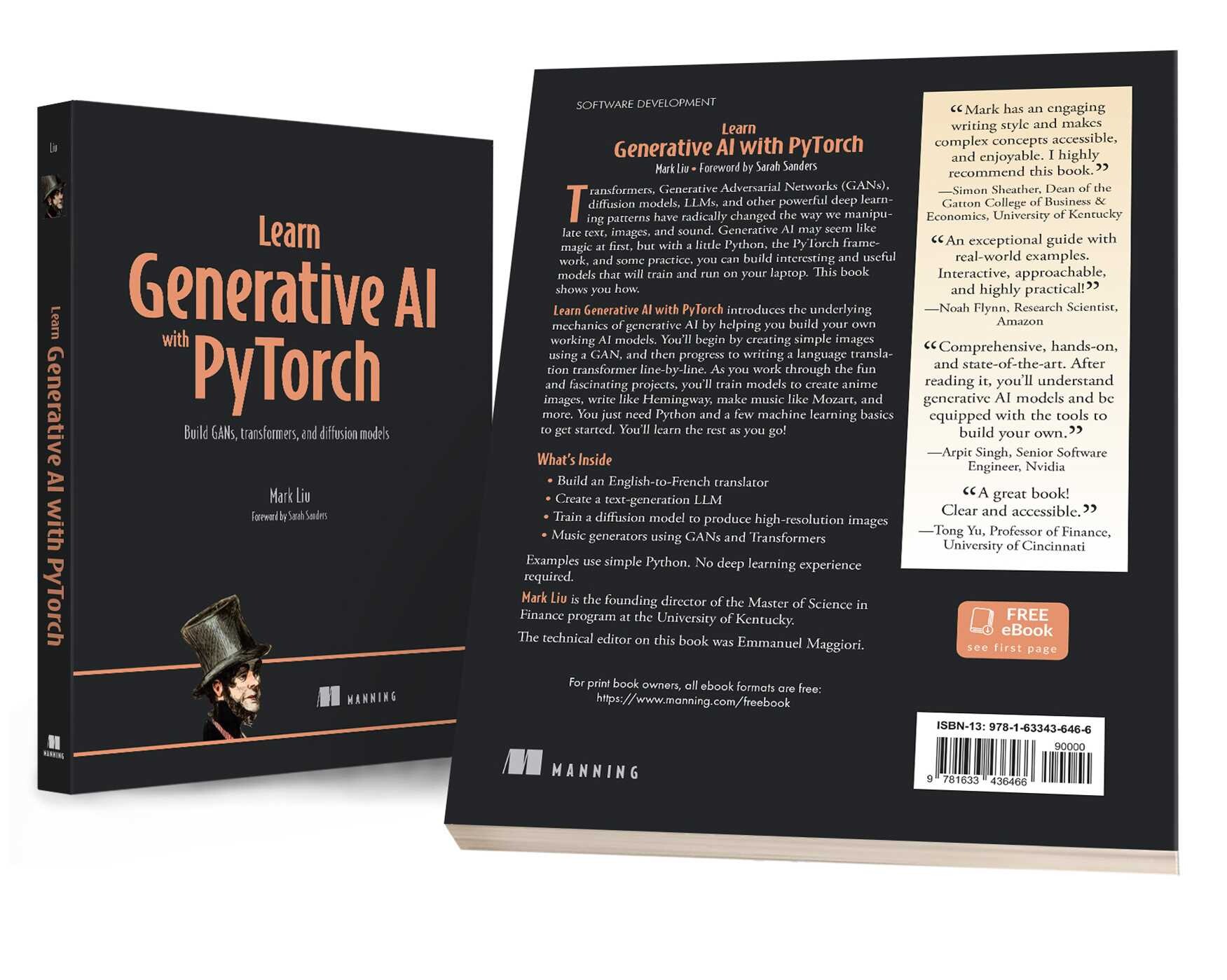 Learn Generative AI with PyTorch | Book by Mark Liu | Official ...