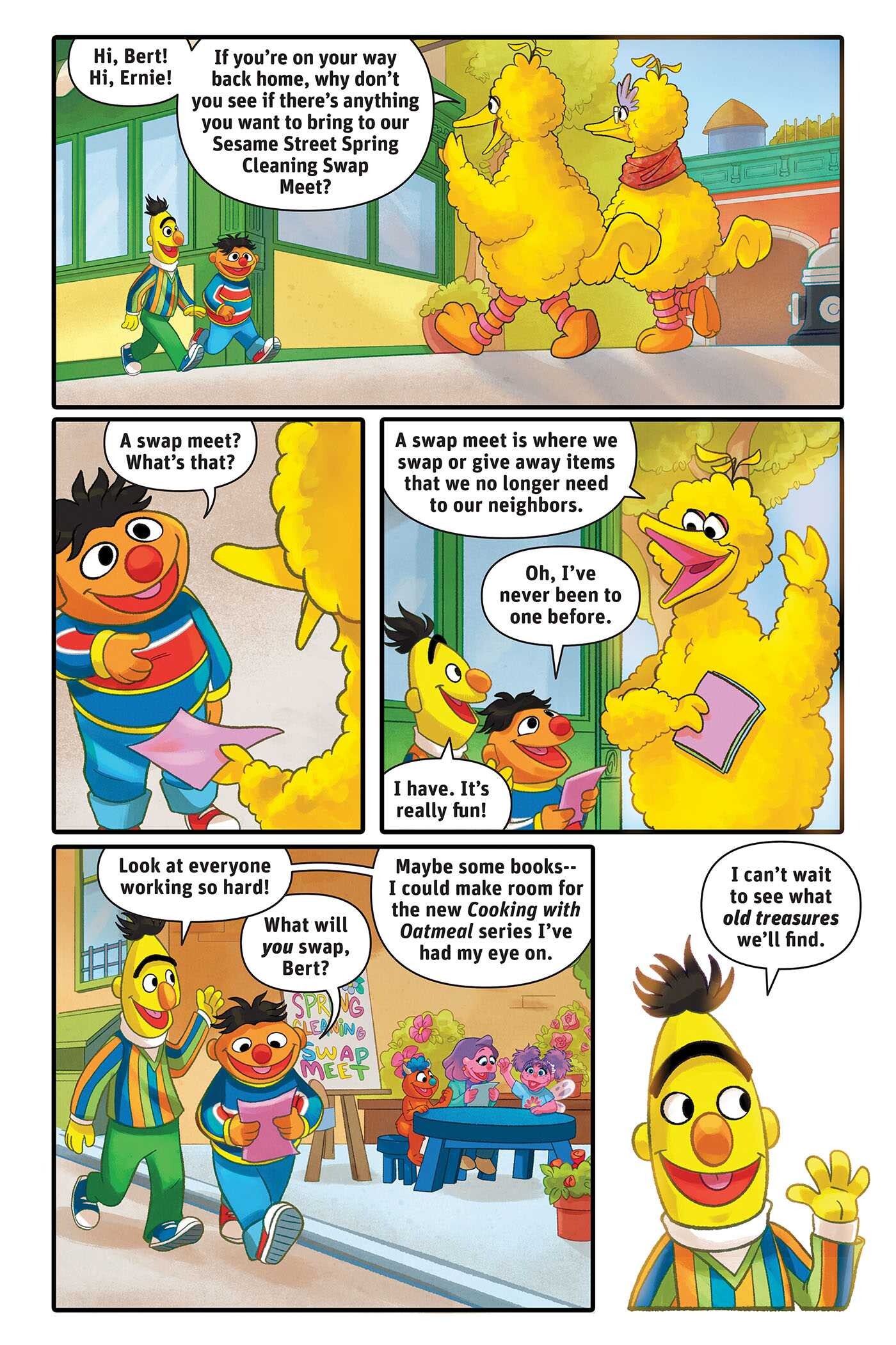 Sesame Street: Bert & Ernie's Spring Cleaning | Book by Stephanie ...
