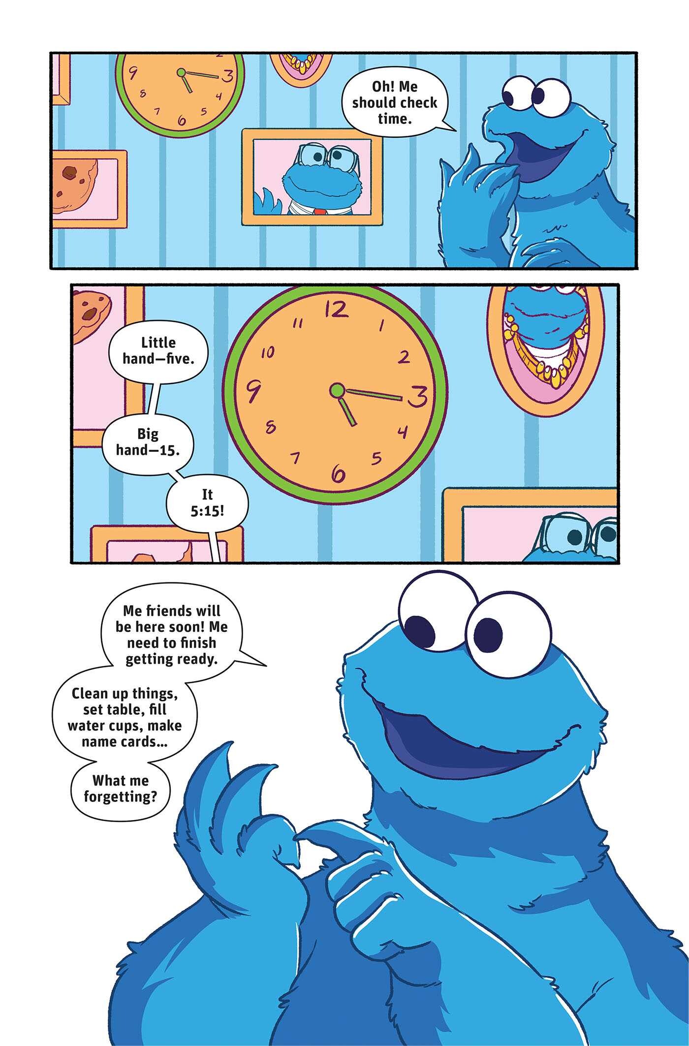 Sesame Street: Cookie Monster's Dinner Party | Book by Mary Kenney ...