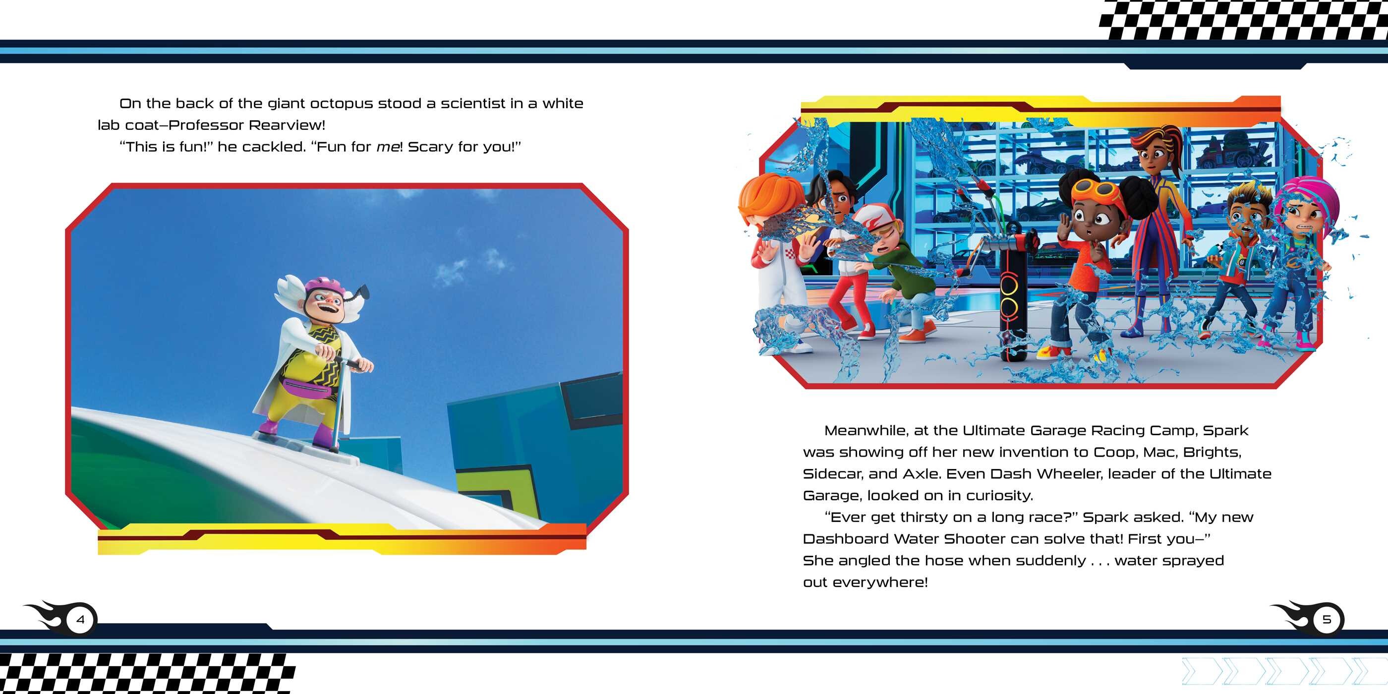 Hot Wheels Let's Race: Attack of the Giant Octopus | Book by Eric Geron ...