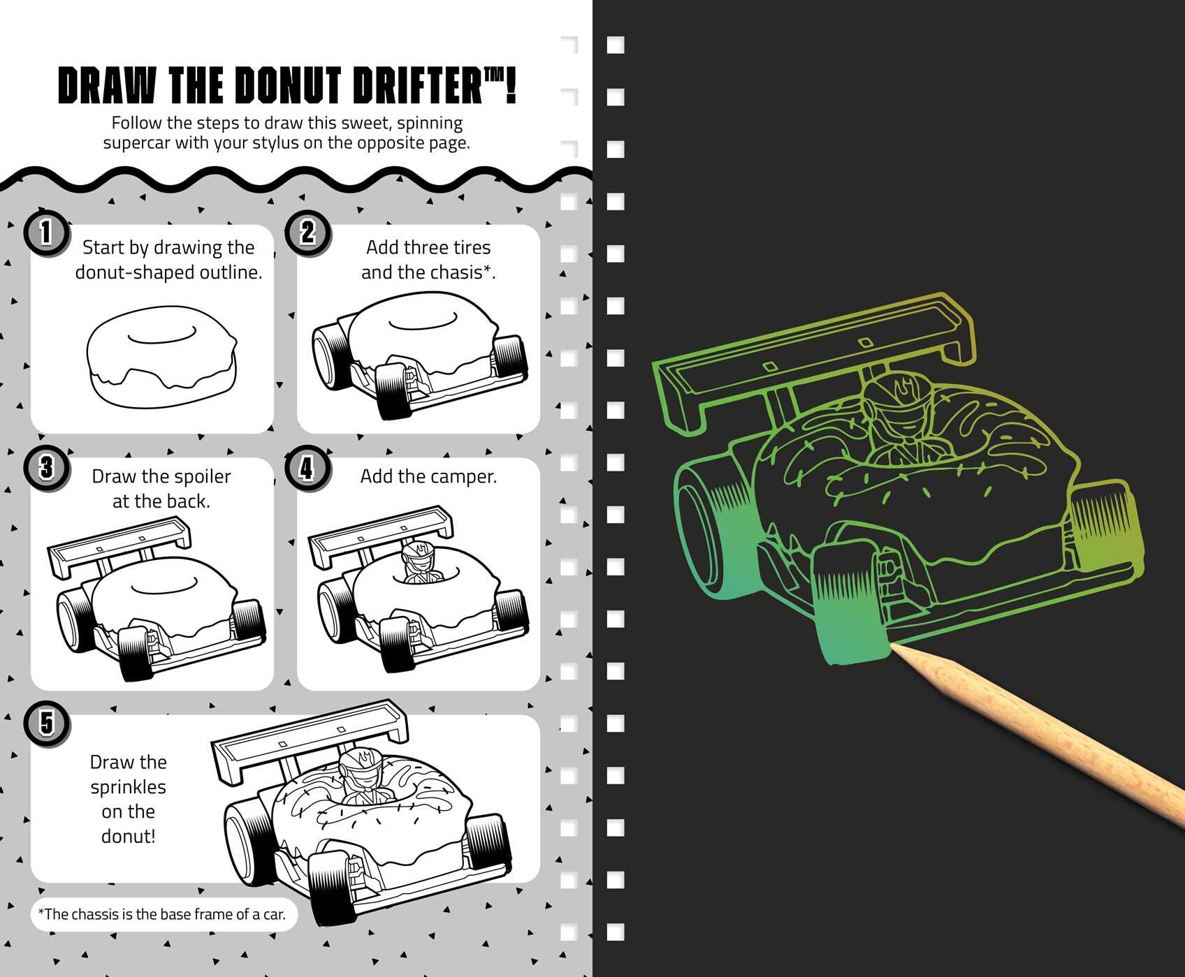 Hot Wheels Let's Race: Ready, Set, Draw - Scratch Art | Book by Mattel ...