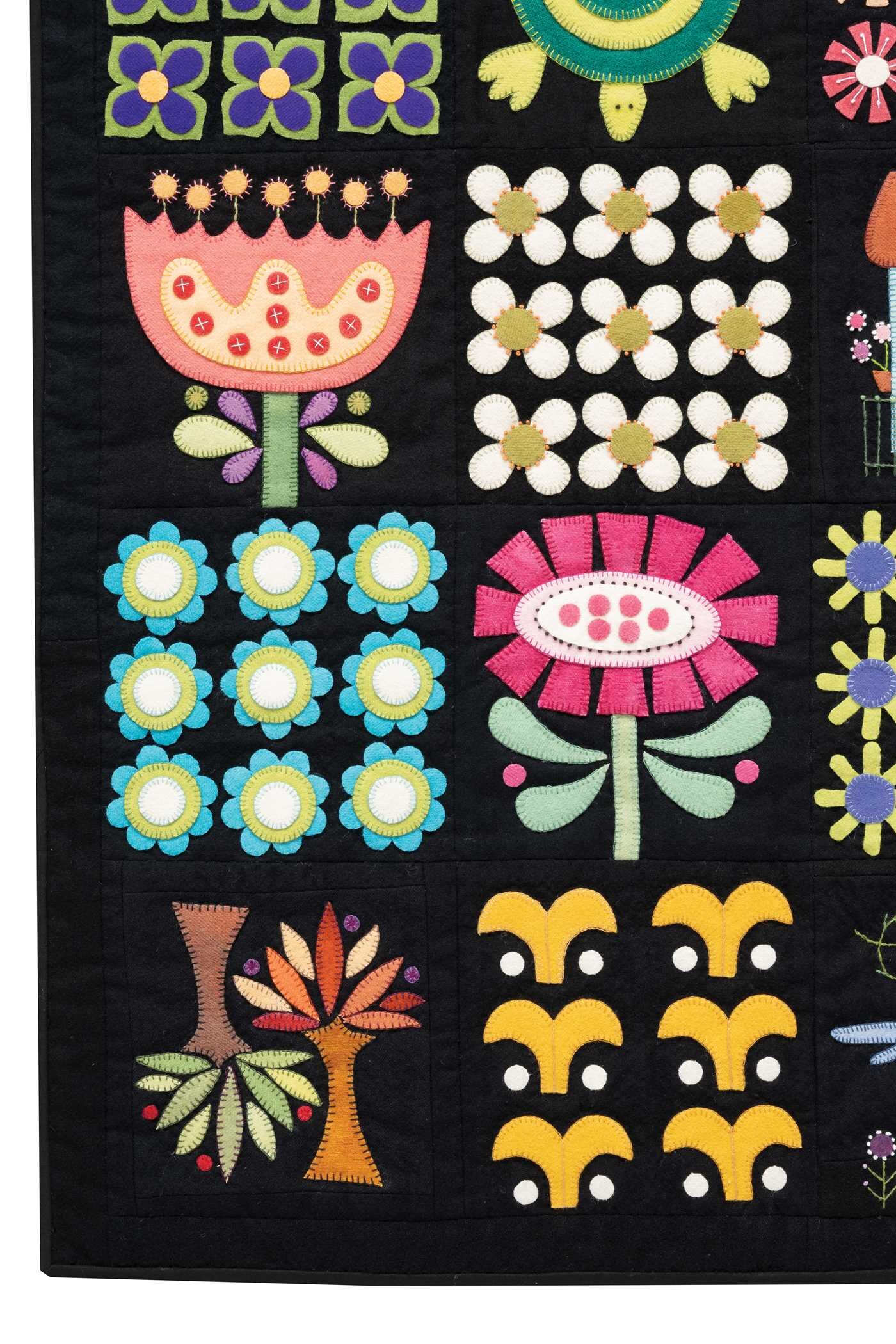 Folk Art Garden Appliqué Sampler | Book by Erica Kaprow | Official ...
