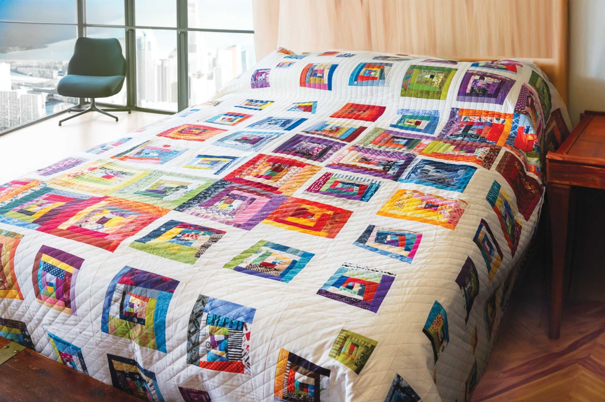 Scrappy Wonky Quilt Block Extravaganza | Book by Shannon Leigh Roudhán ...