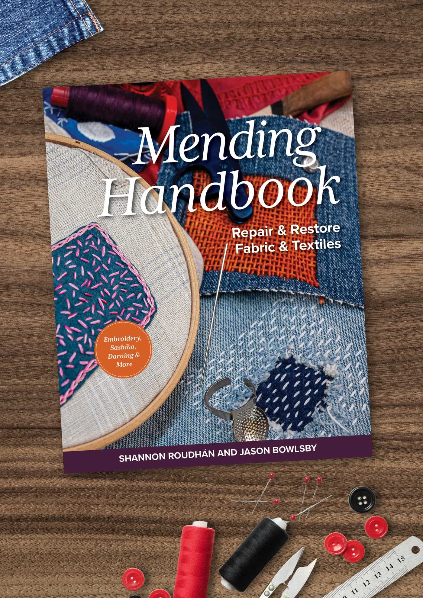 Mending Handbook | Book by Shannon Leigh Roudhán, Jason Bowlsby ...