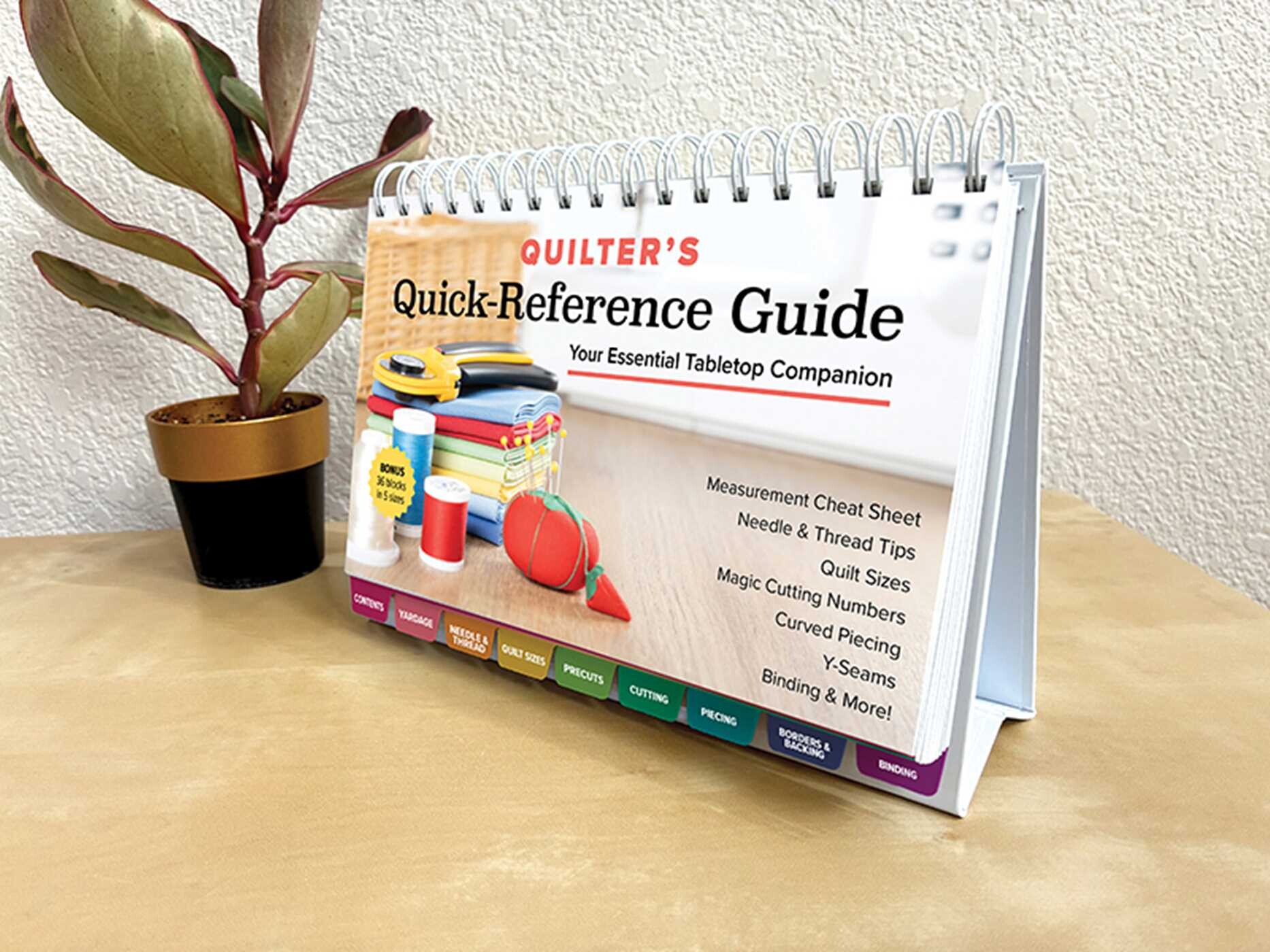 Quilter's Quick-Reference Guide | Book by C&T Publishing | Official ...