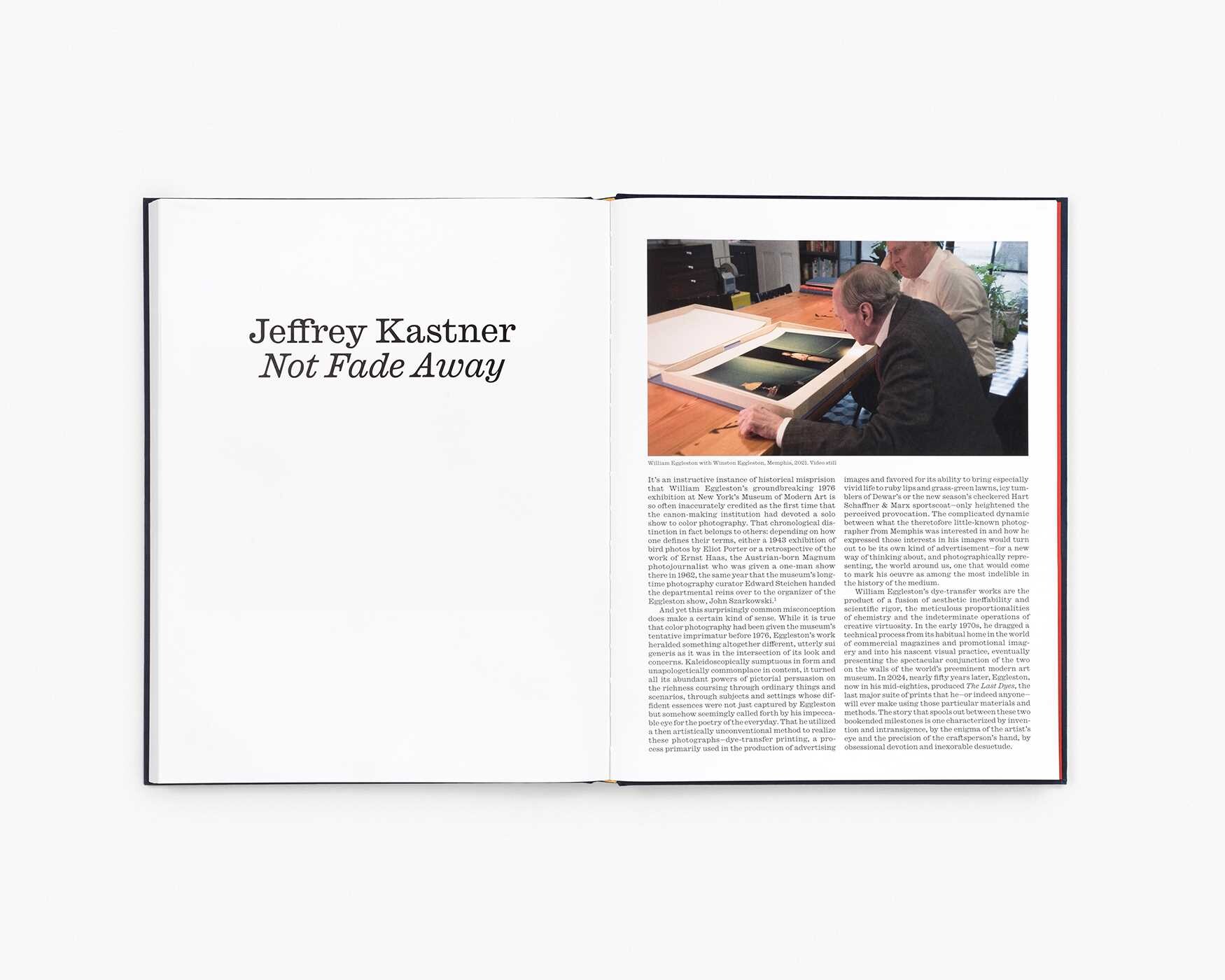 William Eggleston: The Last Dyes | Book by William Eggleston, Jeffrey ...