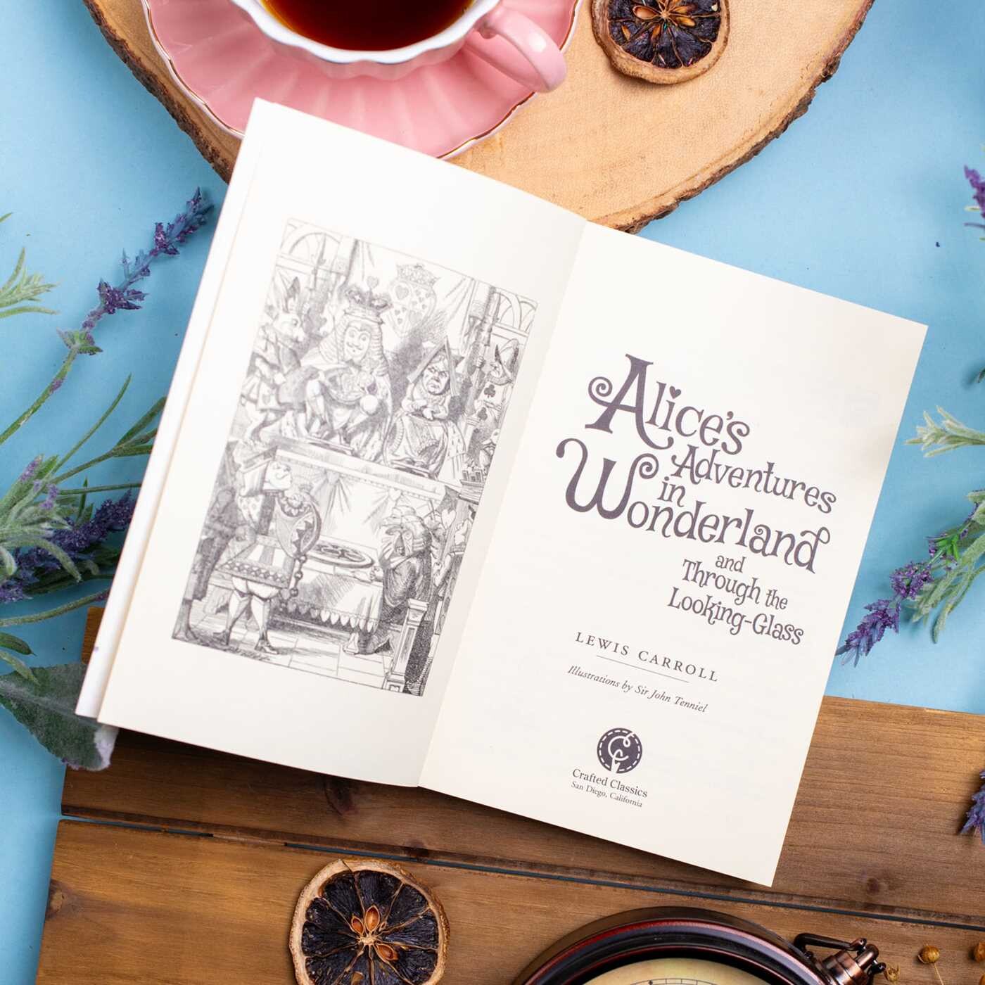 Alice's Adventures in Wonderland and Through the Looking-Glass (Keepsake Edition) | Book by ...