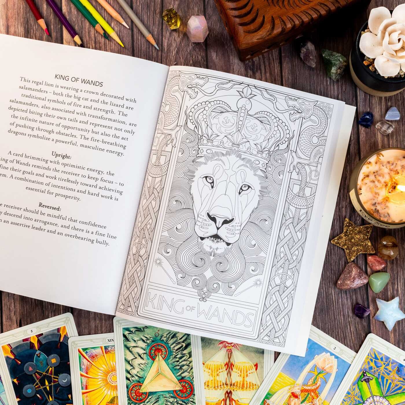 Tarot Coloring | Book by Alexis E. Thomson | Official Publisher Page ...