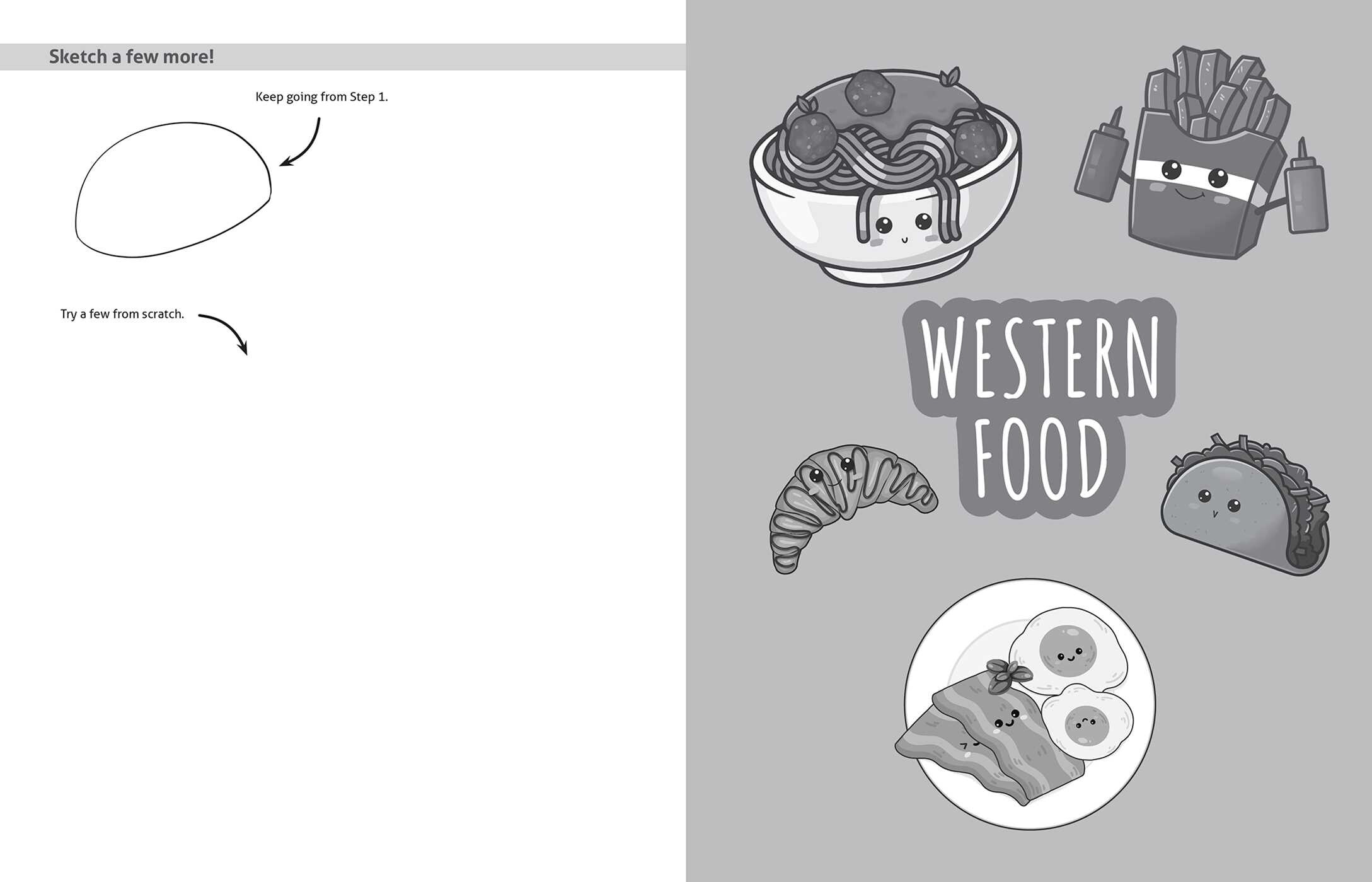 Drawing Chibi Food | Book by Tessa Creative Art | Official Publisher ...