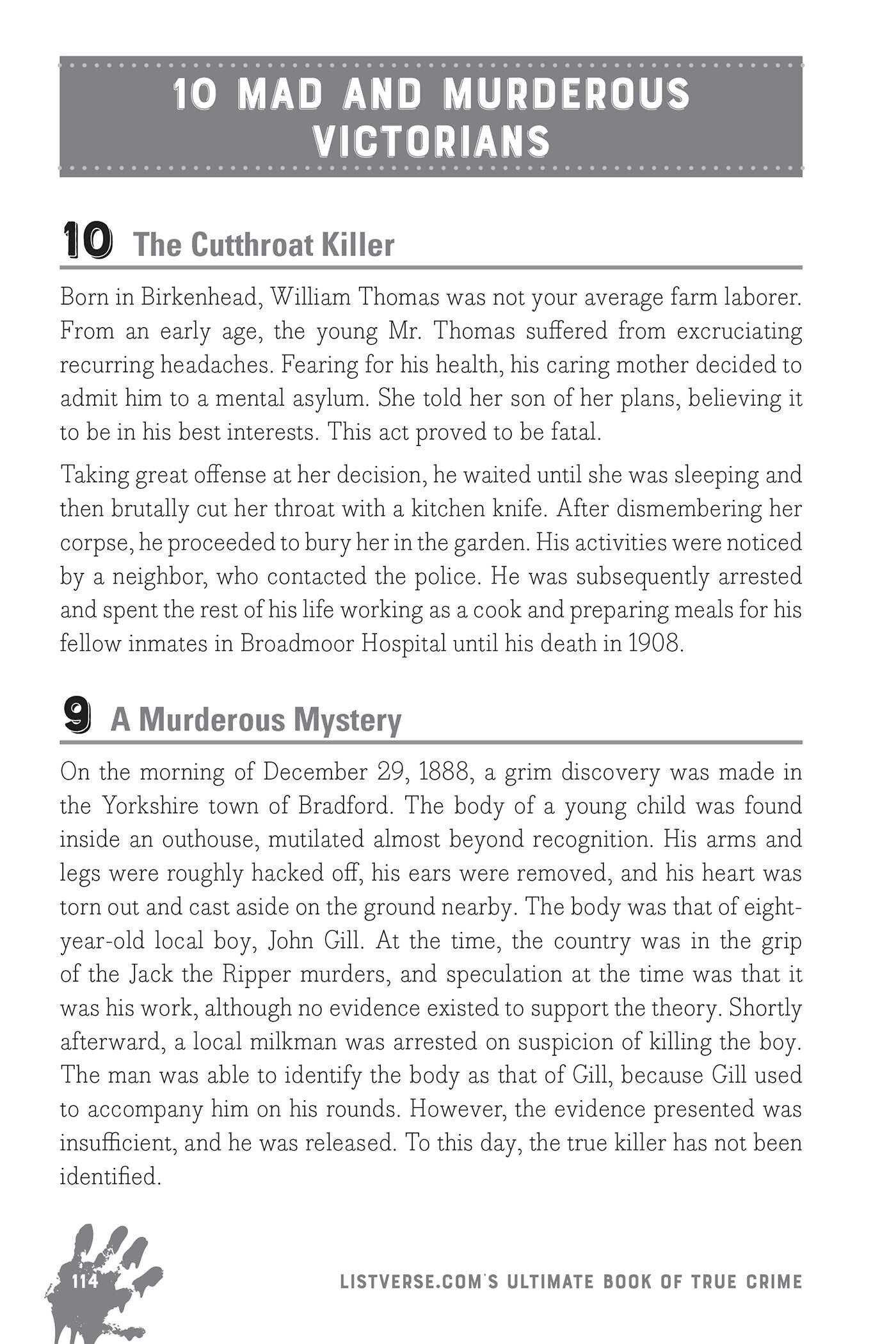 Listverse.com's Ultimate Book of True Crime | Book by Jamie Frater | Official Publisher Page ...