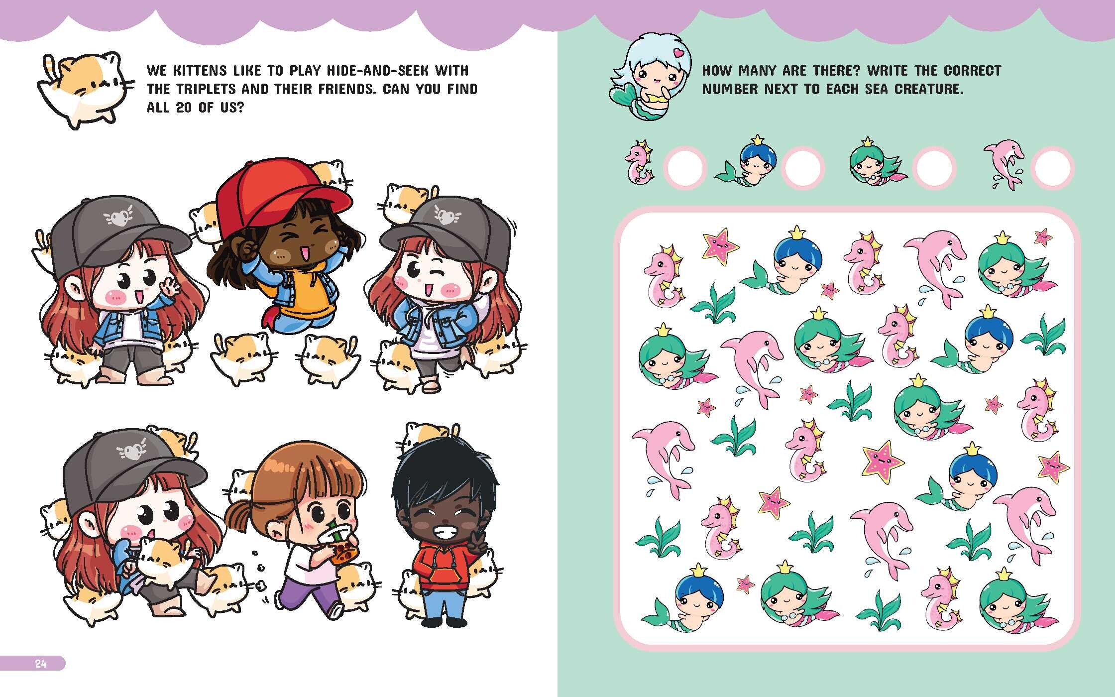 The Kawaii Chibi Activity Book for Kids | Book by Valentina Figus ...