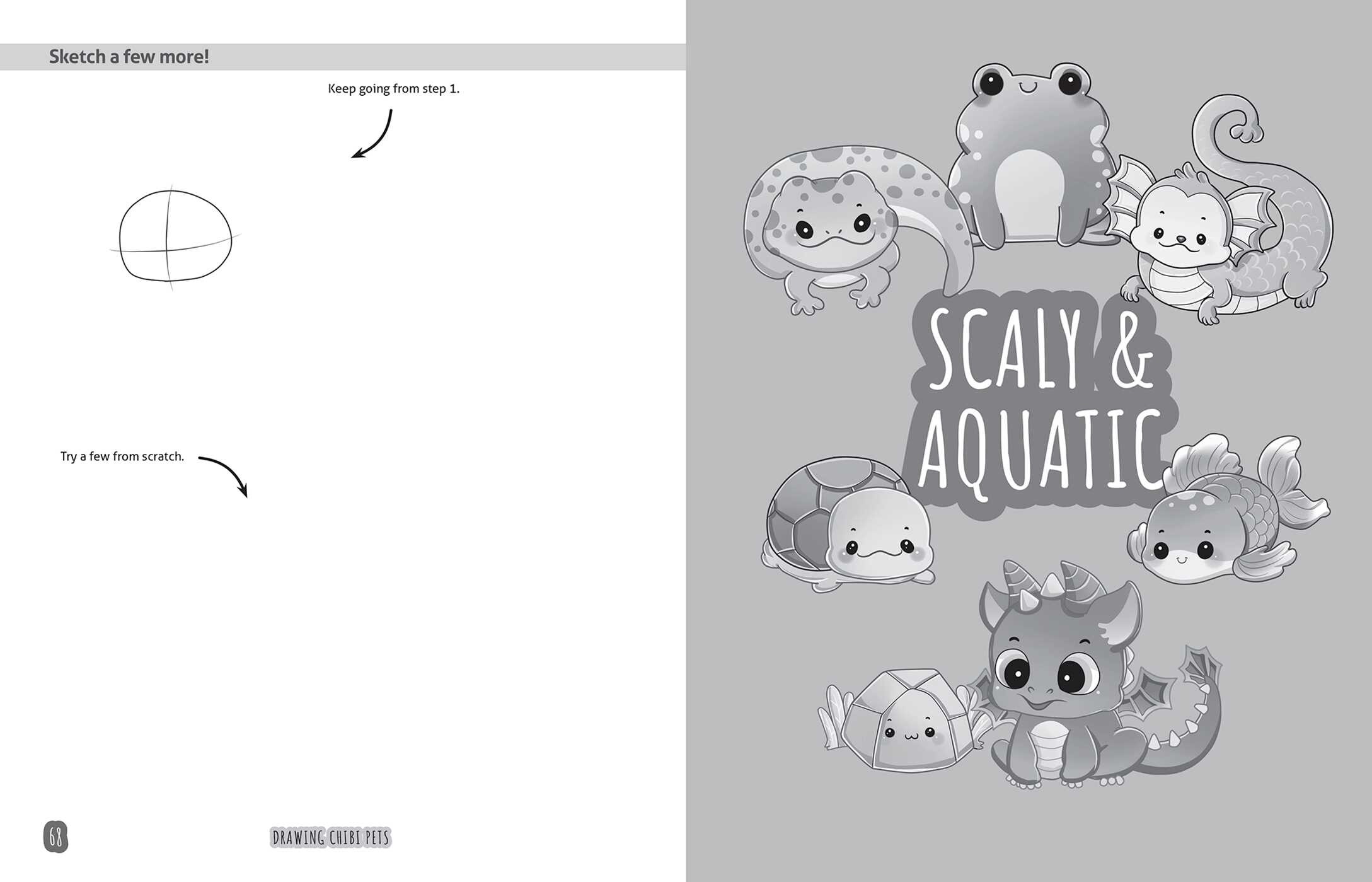 Drawing Chibi Pets | Book by Tessa Creative Art, Tessa Creative Art ...