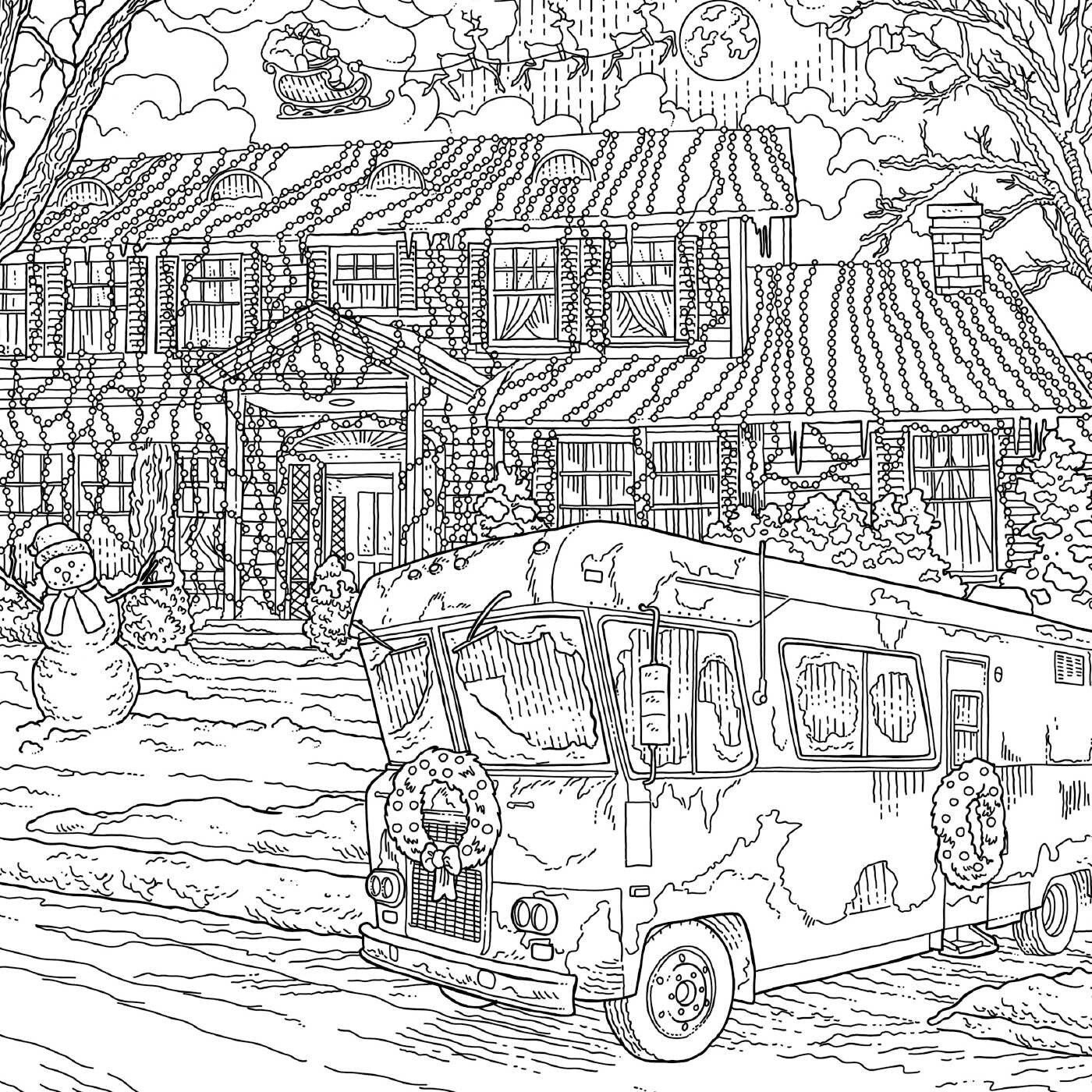 The Unofficial Christmas Movie Coloring Book | Book by Valentin Ramon ...