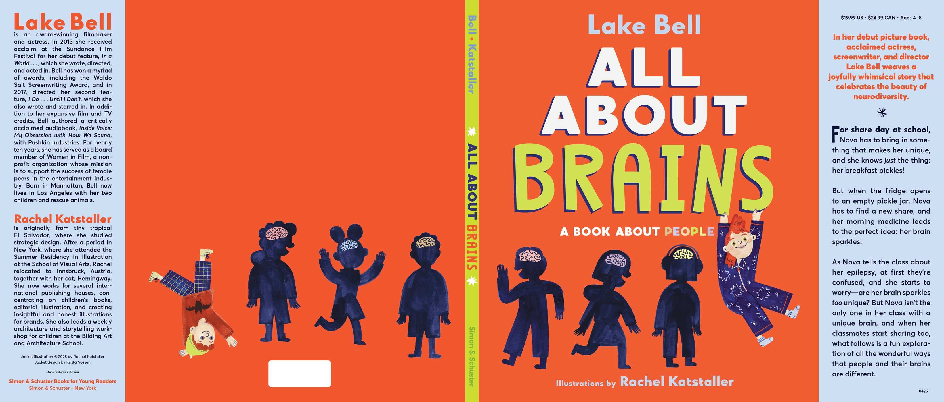All About Brains | Book by Lake Bell, Rachel Katstaller | Official ...