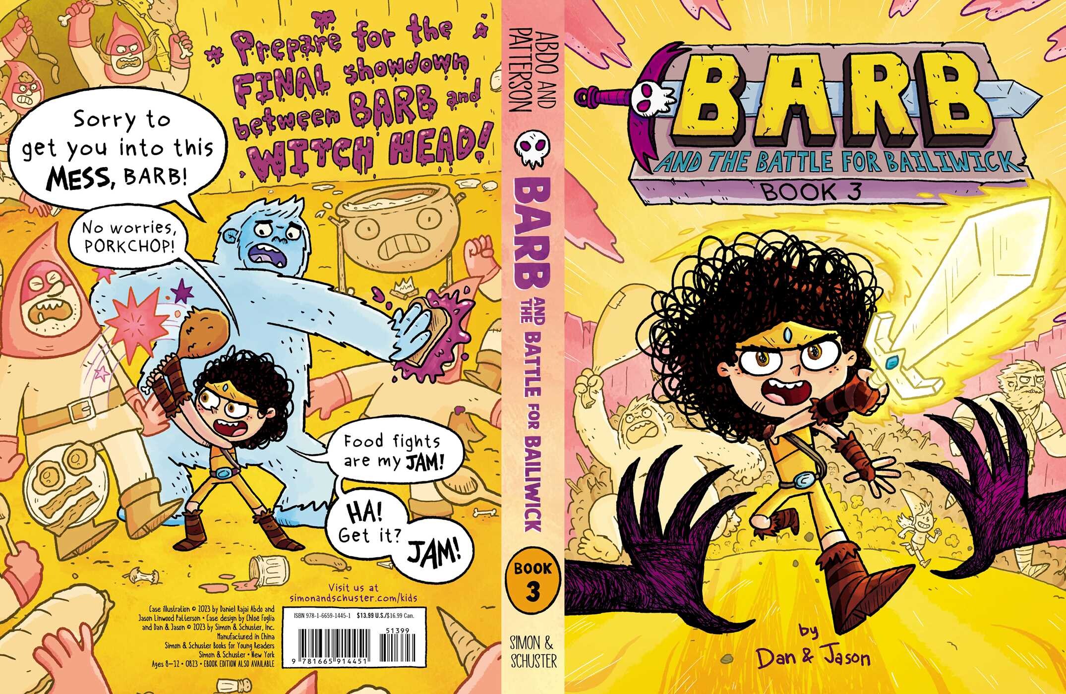 Barb And The Battle For Bailiwick Book By Dan Abdo Jason Patterson